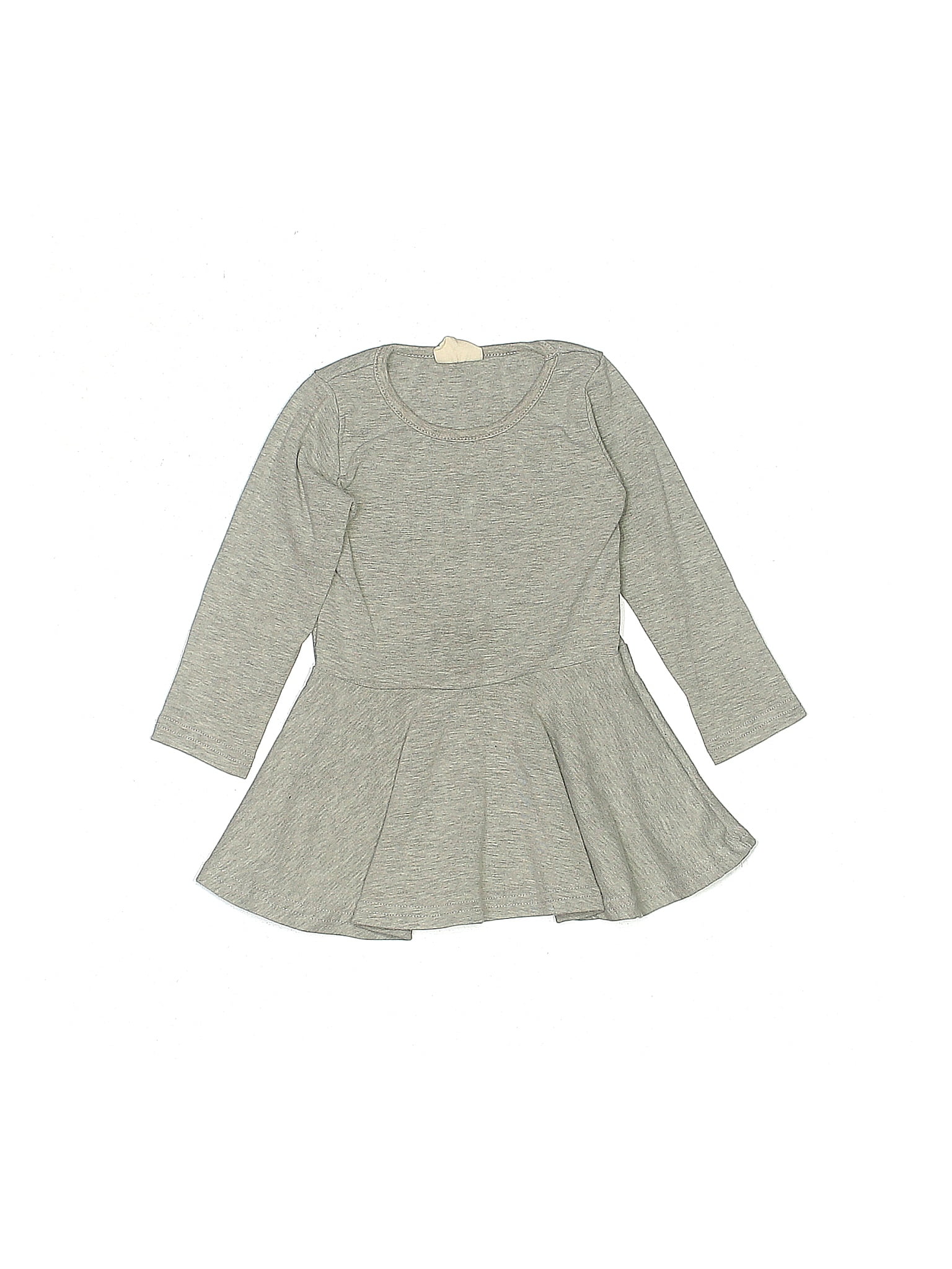 Dudu cream Gray Dress Size 12-18 mo - 58% off | thredUP