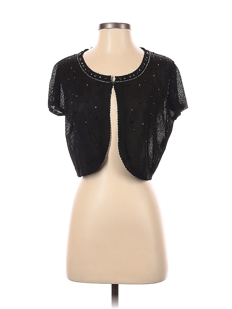 Assorted Brands Solid Black Shrug Size S - 54% off | thredUP