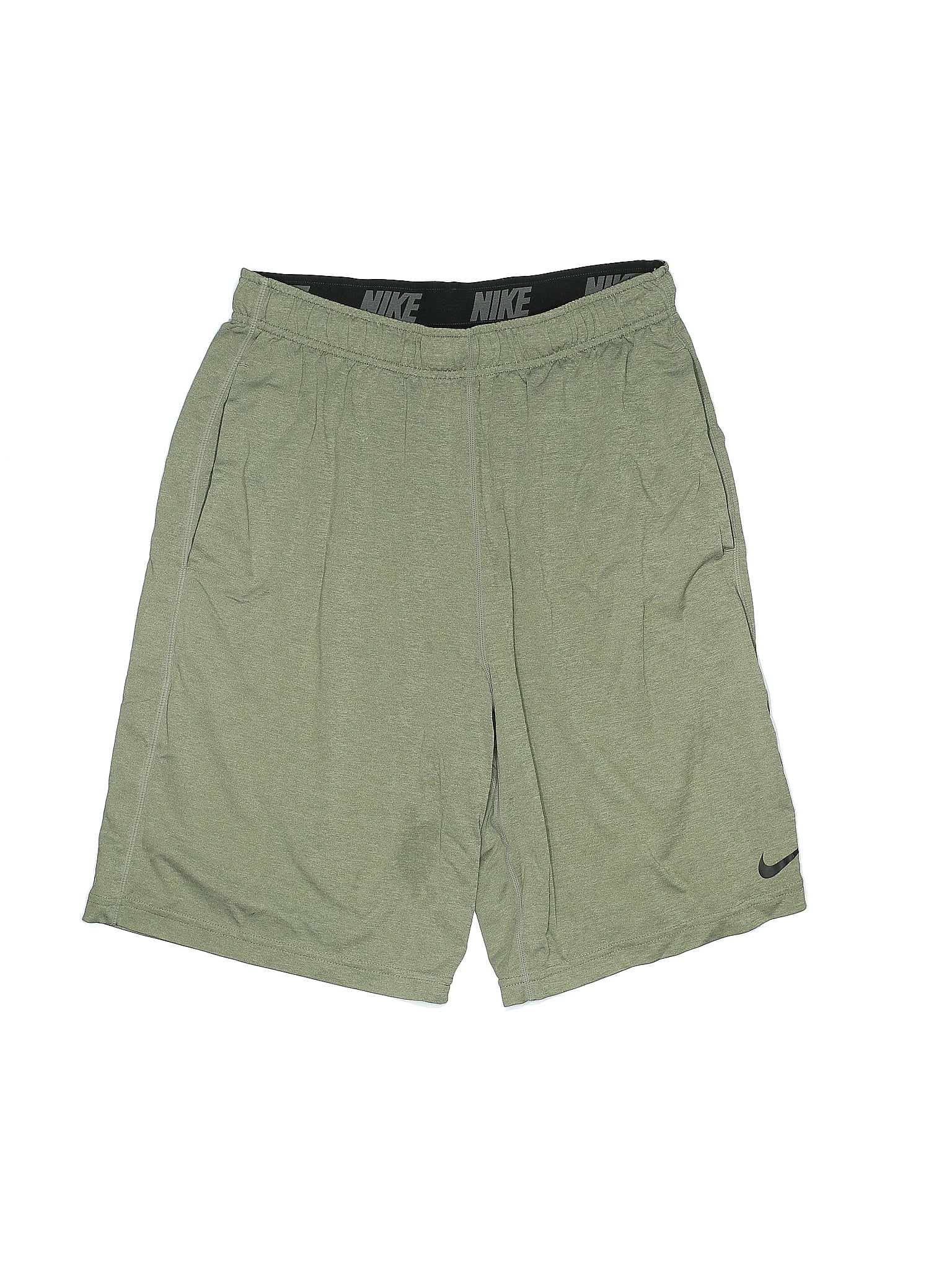 Nike 100% Polyester Green Athletic Shorts Size L - 52% off | thredUP