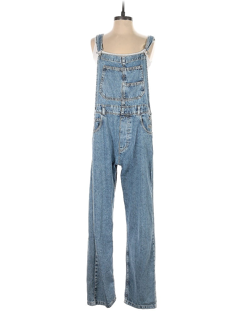 We the Free 100% Cotton Blue Overalls Size M - 53% off | thredUP