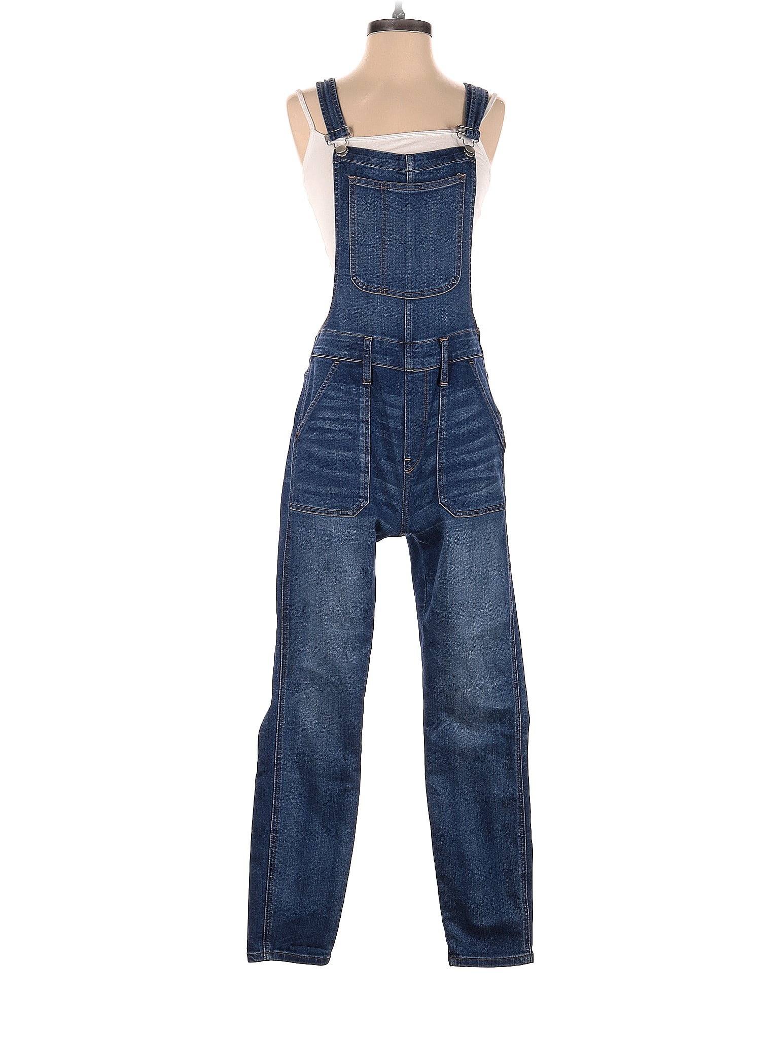 Madewell Blue Overalls Size M - 54% off | thredUP