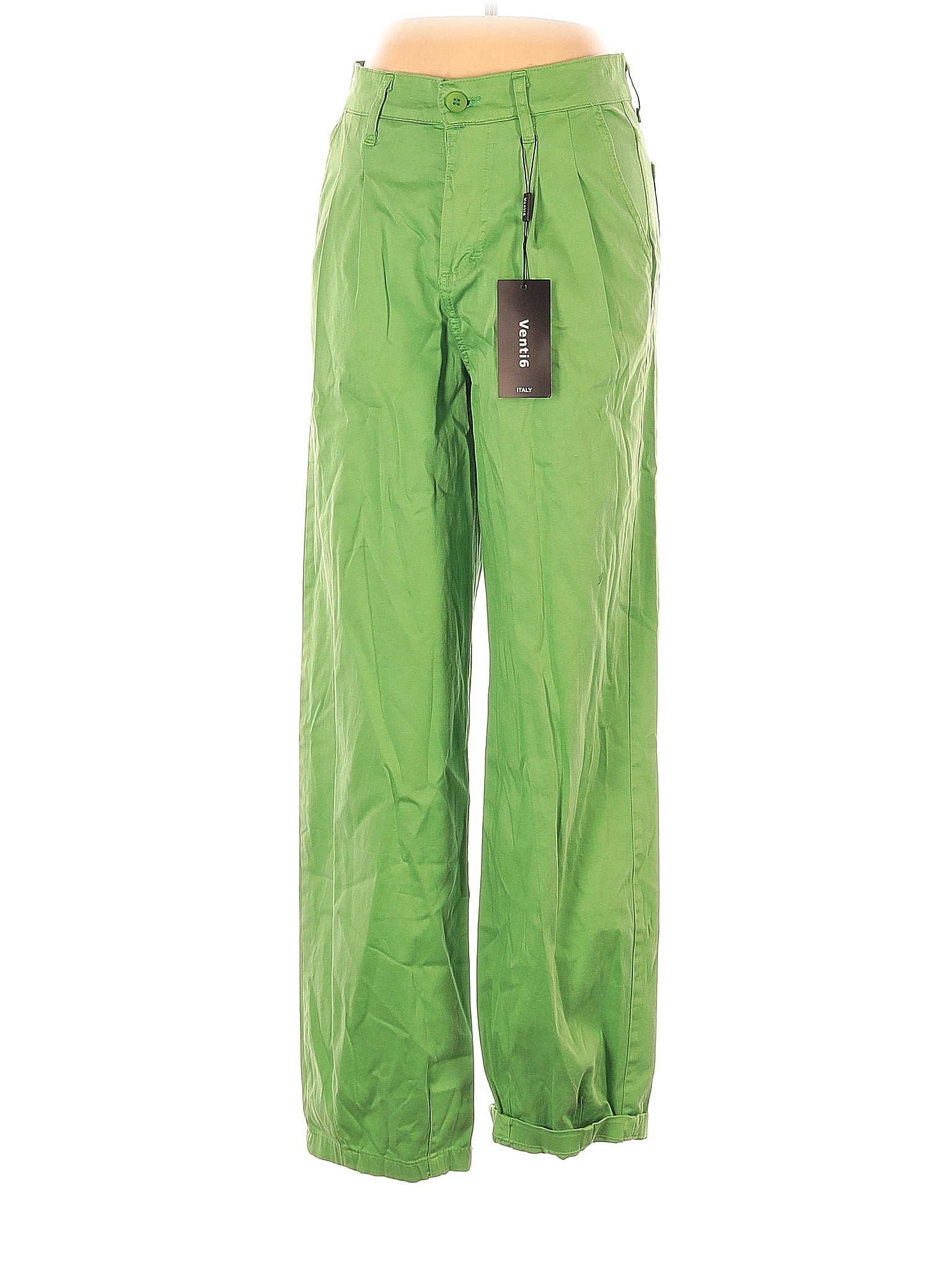 Venti6 Green Khakis Size S - 68% off | thredUP
