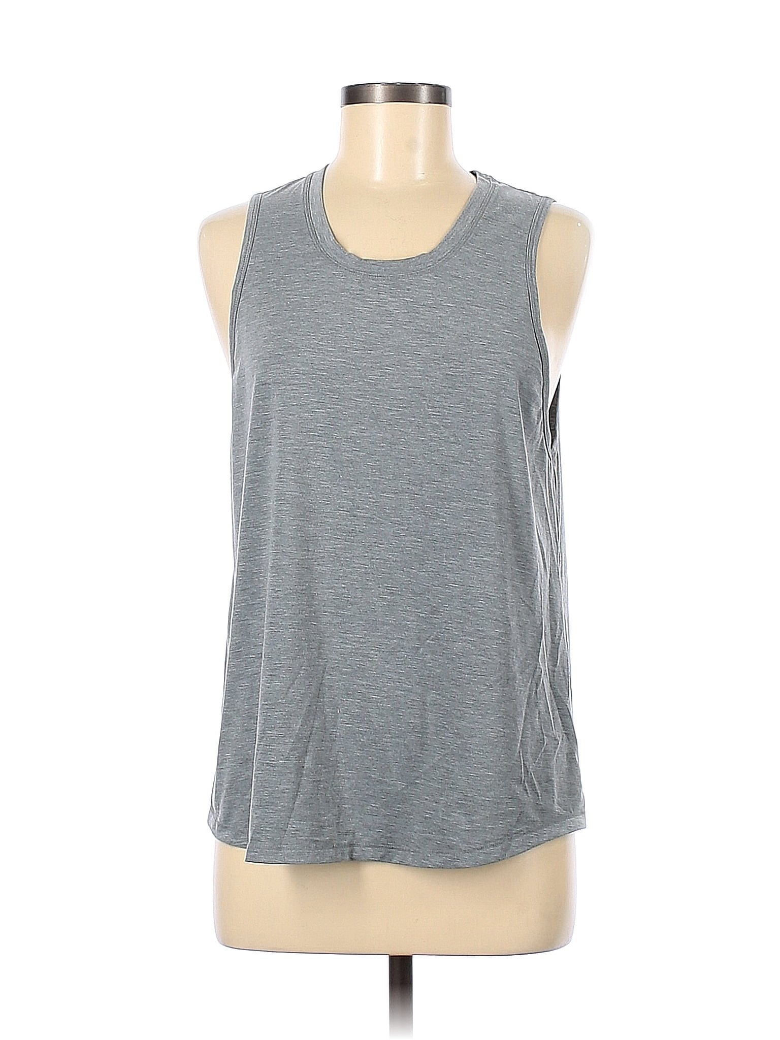 all in motion Stripes Gray Active Tank Size M - 45% off | ThredUp