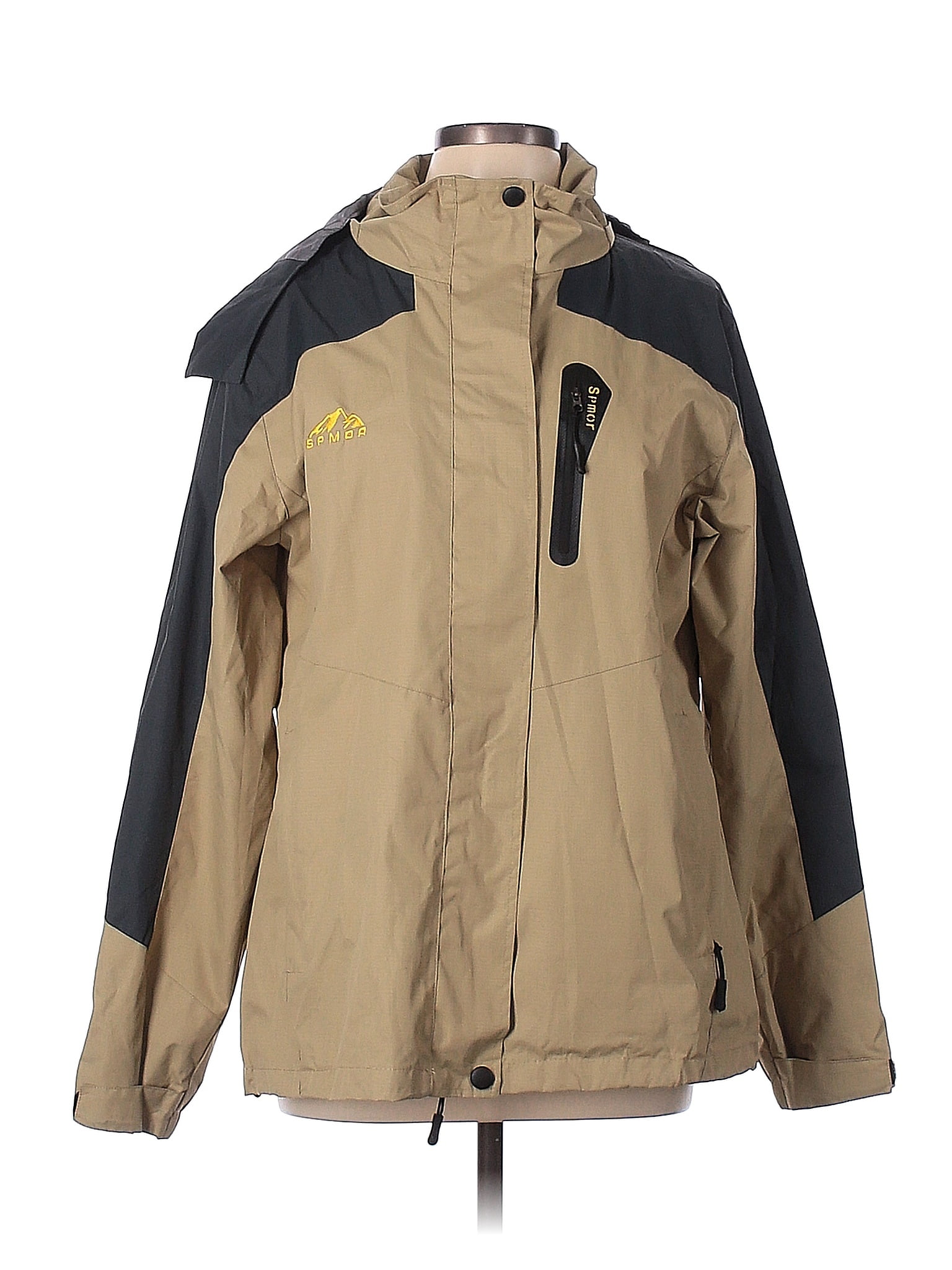 Assorted Brands 100% Polyester Brown Jacket Size L - 65% off | thredUP