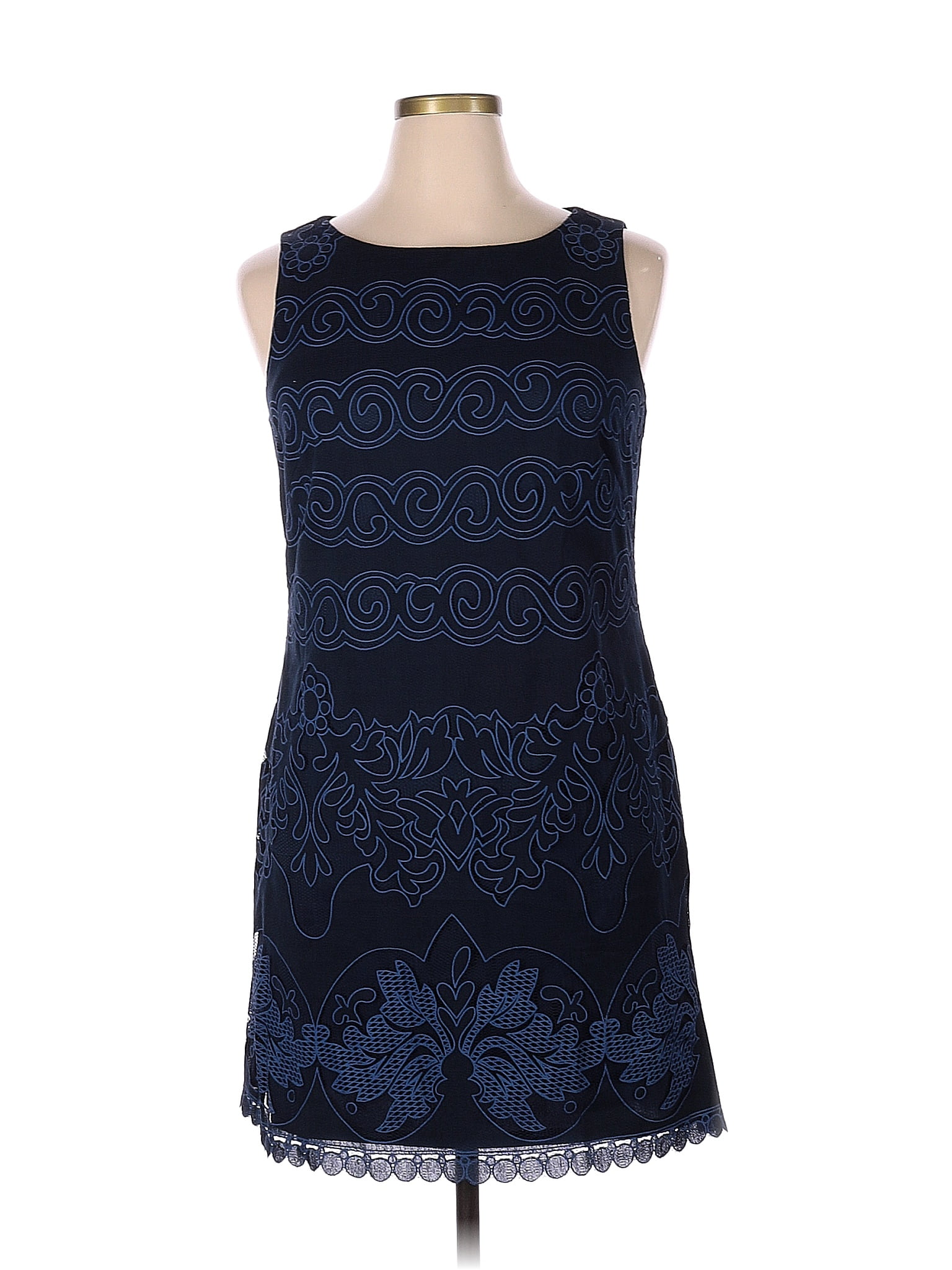 Eliza J Blue Casual Dress Size 14 55 Off Thredup