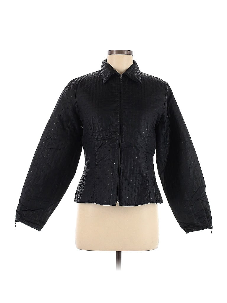Anne Fontaine 100% Polyester Black Jacket Size Med (3) - 82% off | thredUP