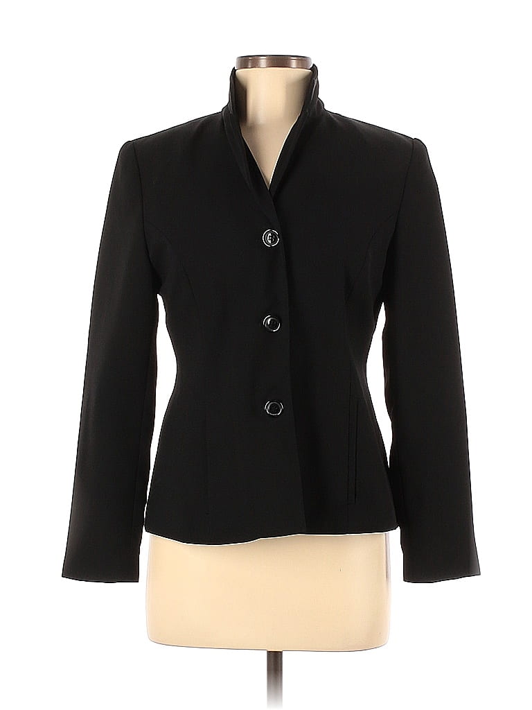 Karen Scott 100% Polyester Black Jacket Size 6 (Petite) - 88% off | ThredUp