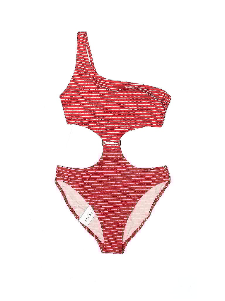 Seafolly Stripes Red One Piece Swimsuit Size 14 72 Off Thredup