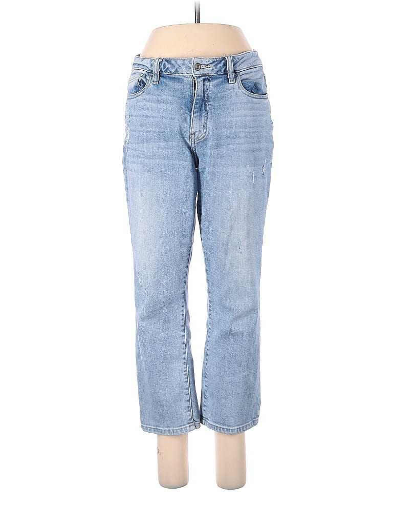 STUDIO BLUE Solid Blue Jeans 29 Waist - 62% off | thredUP
