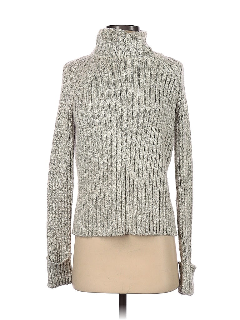 Neesh by D.A.R. Color Block Solid Gray Turtleneck Sweater Size XS - 76% off | thredUP