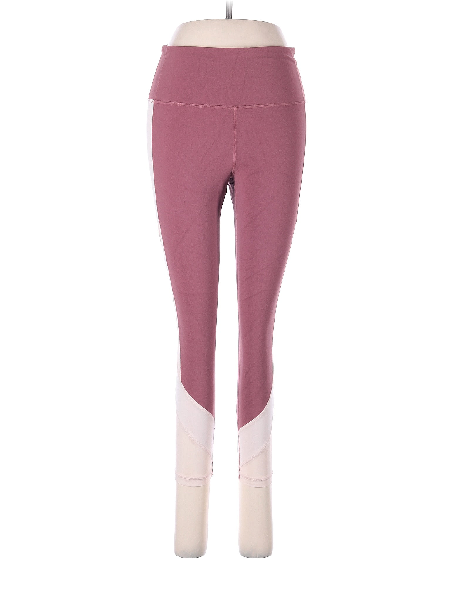 Athleta Color Block Pink Active Pants Size M - 78% off | ThredUp