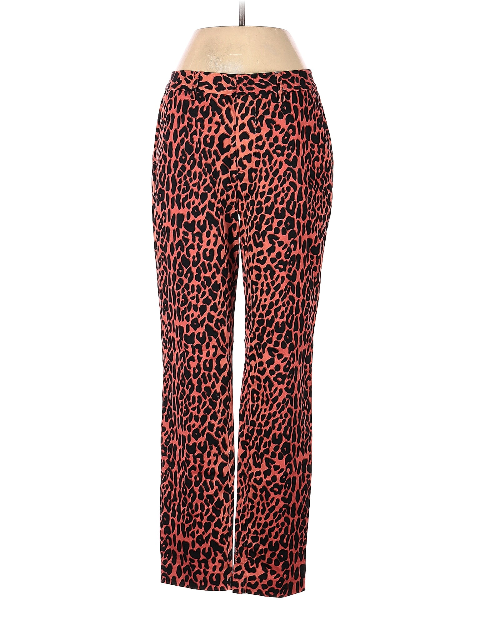 Scotch & Soda 100% Cotton Leopard Print Multi Color Tan Casual Pants 26 ...