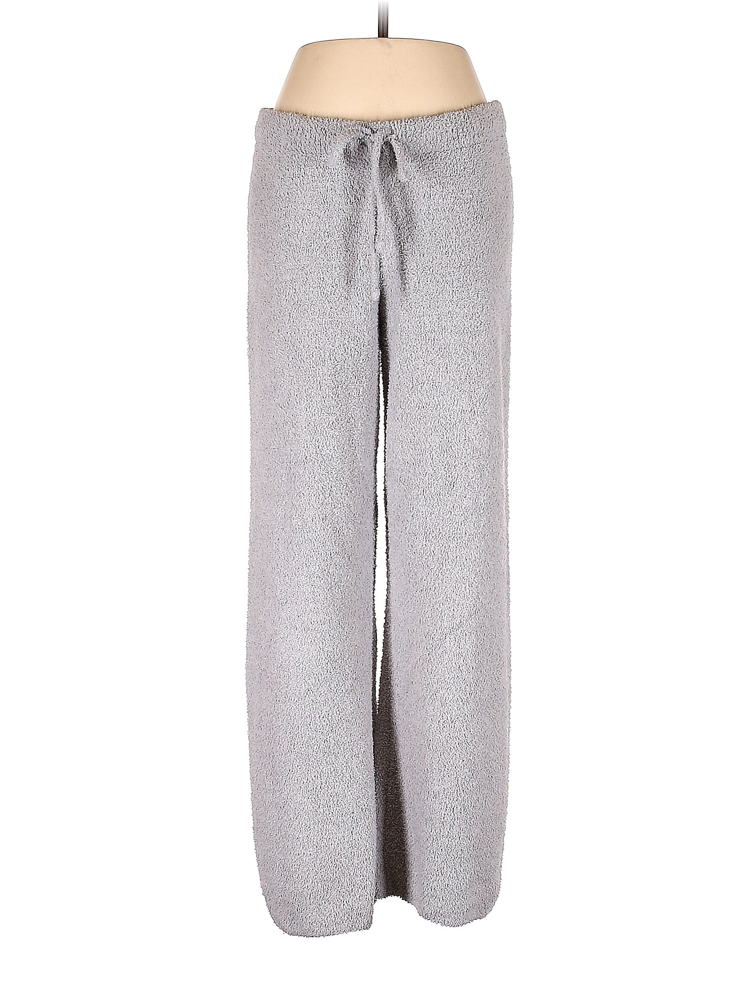 Uniqlo 100% Polyester Gray Fleece Pants Size M - 42% off | thredUP