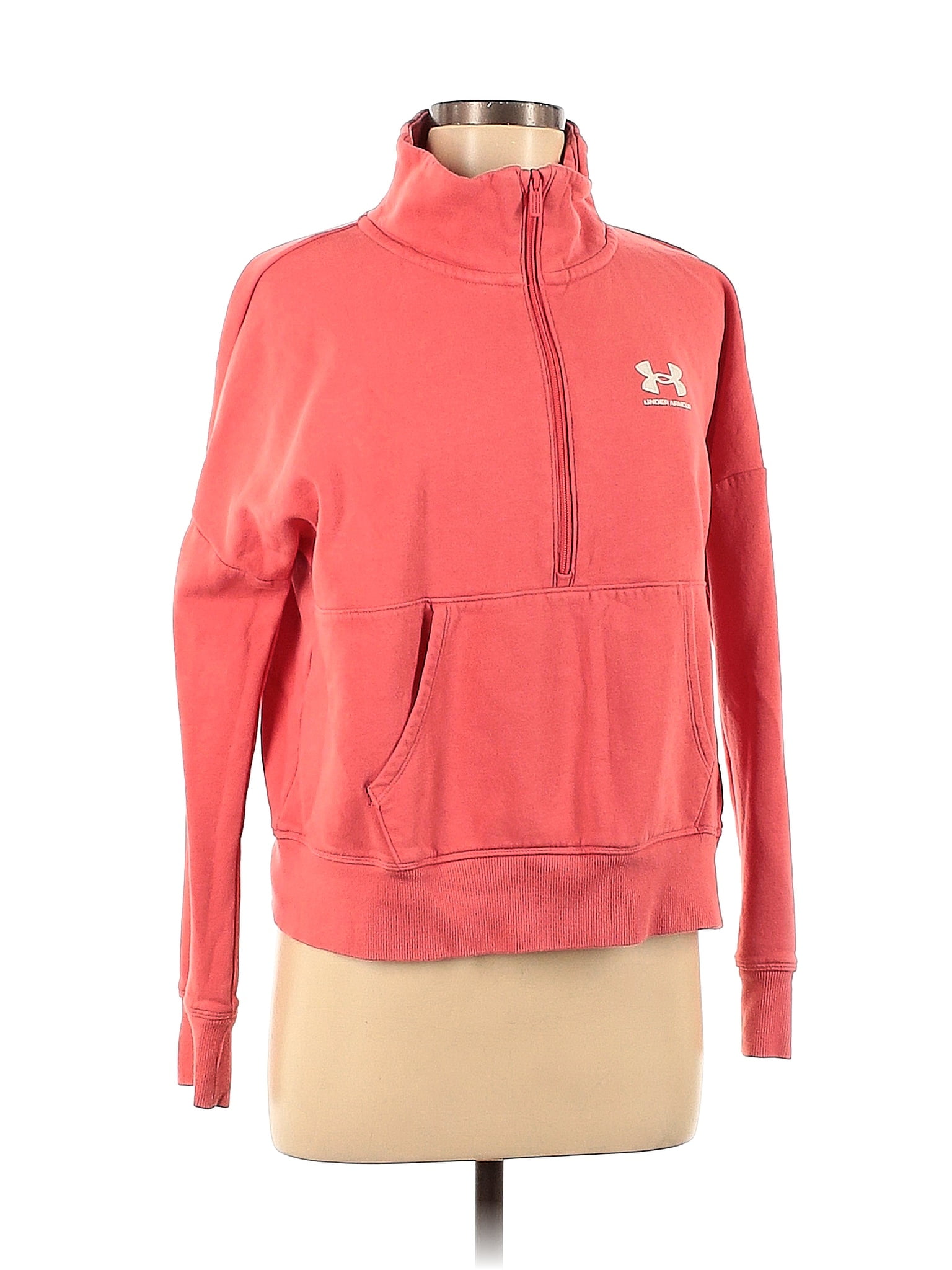 Under Armour Pink Track Jacket Size M - 50% off | thredUP