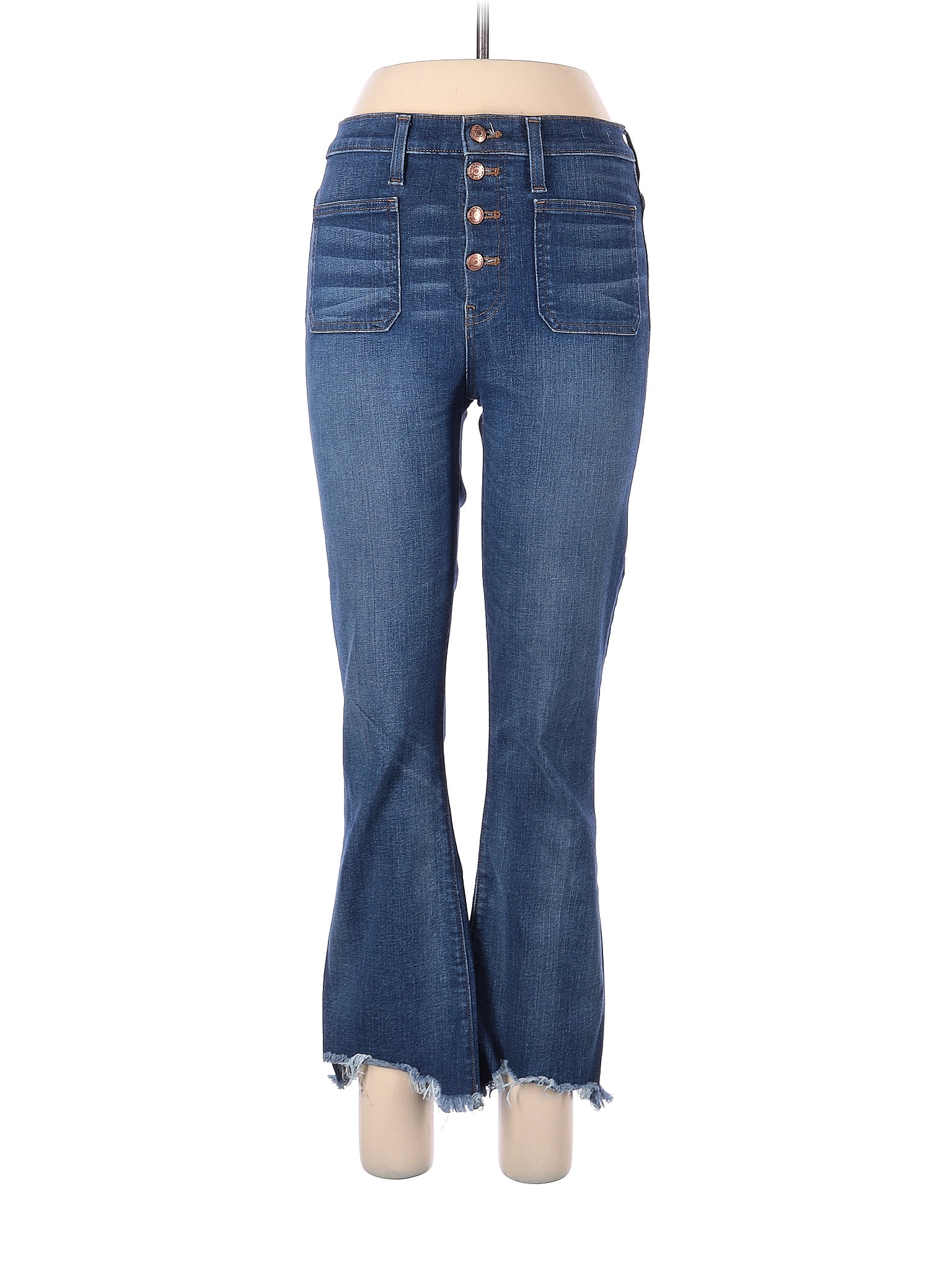 Point Sur Solid Blue Jeans 28 Waist - 84% off | ThredUp