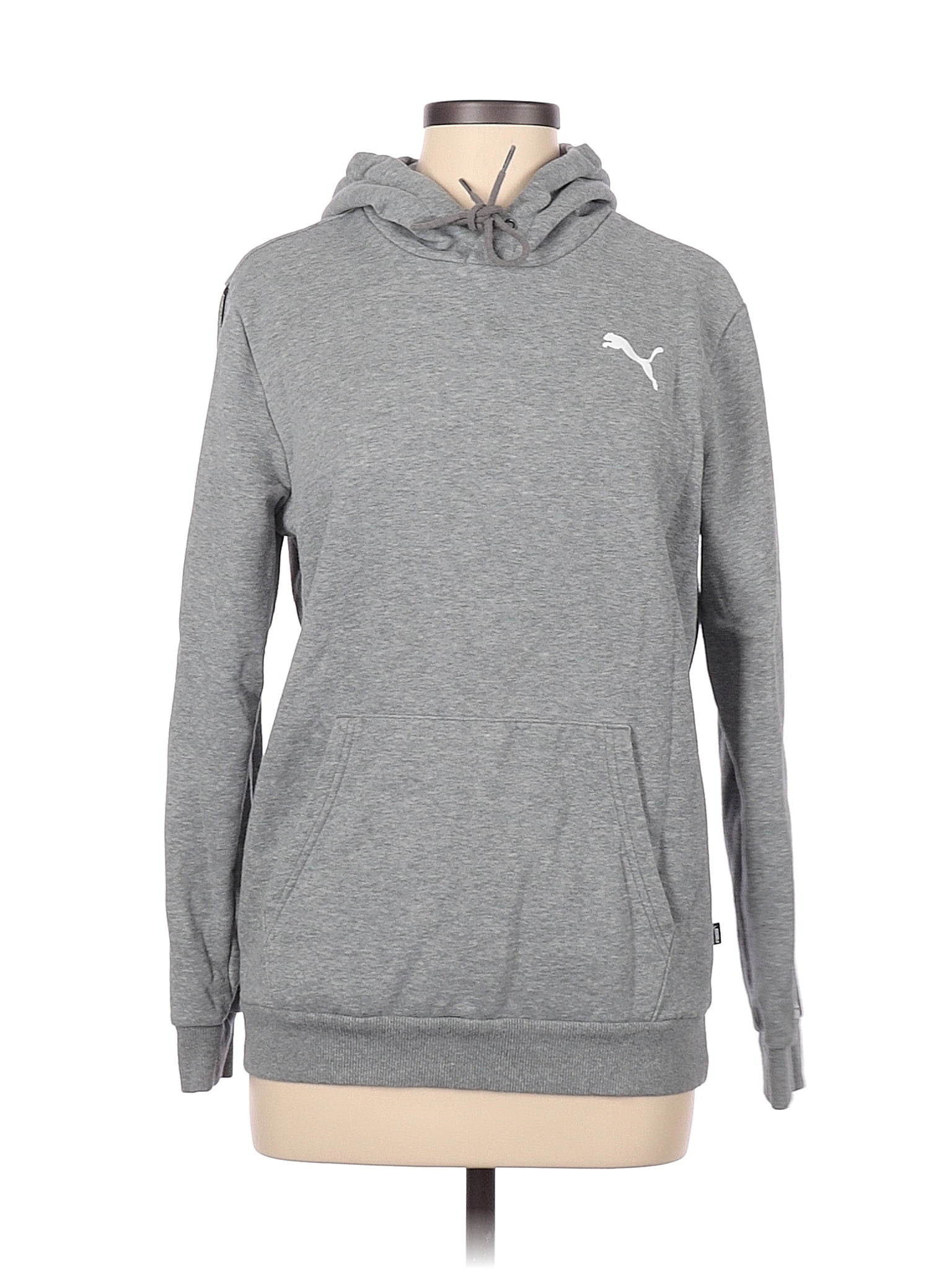 Puma Gray Pullover Hoodie Size 6 - 77% off | ThredUp