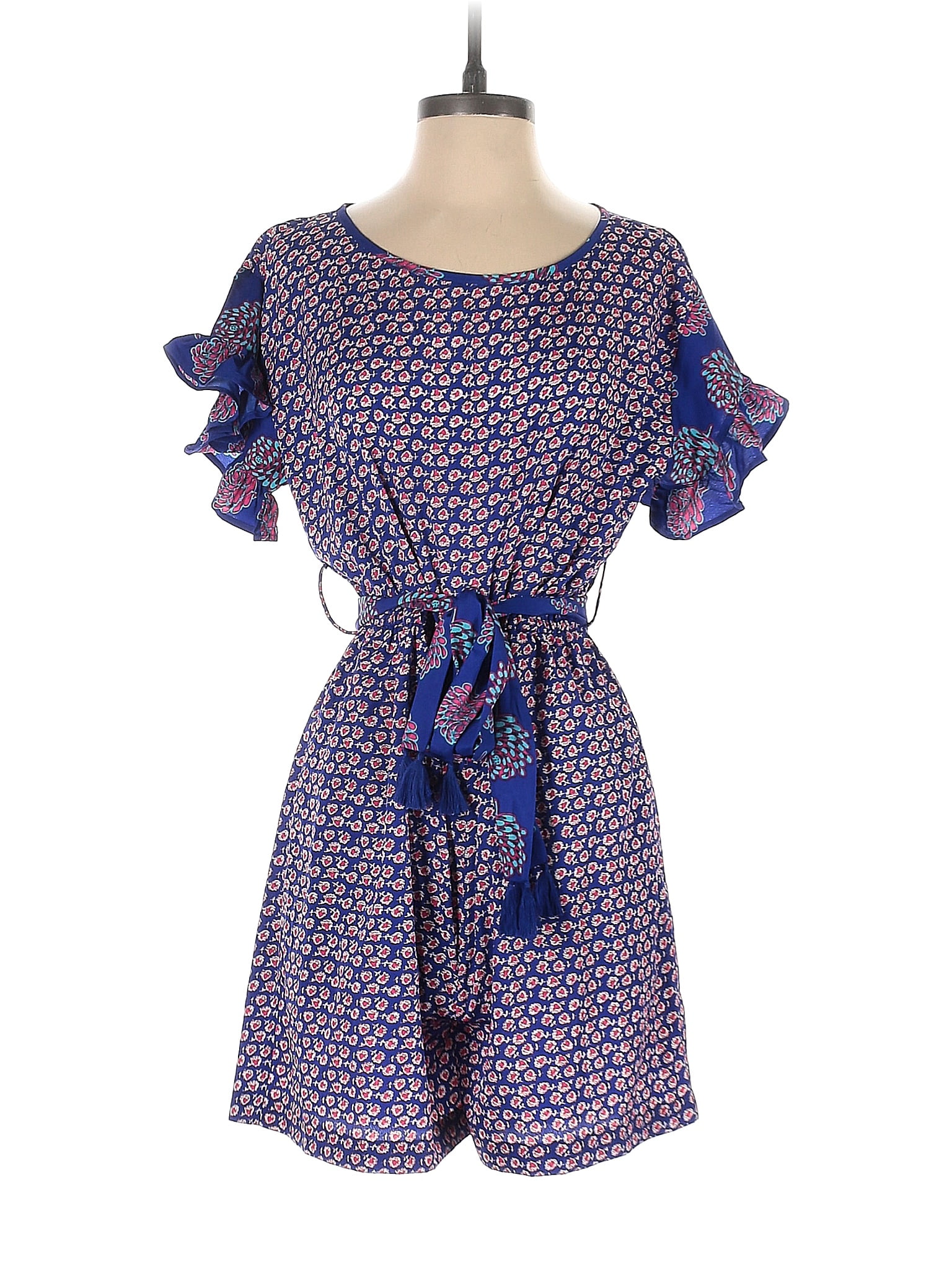 kopal Multi Color Blue Romper Size S - 70% off | thredUP