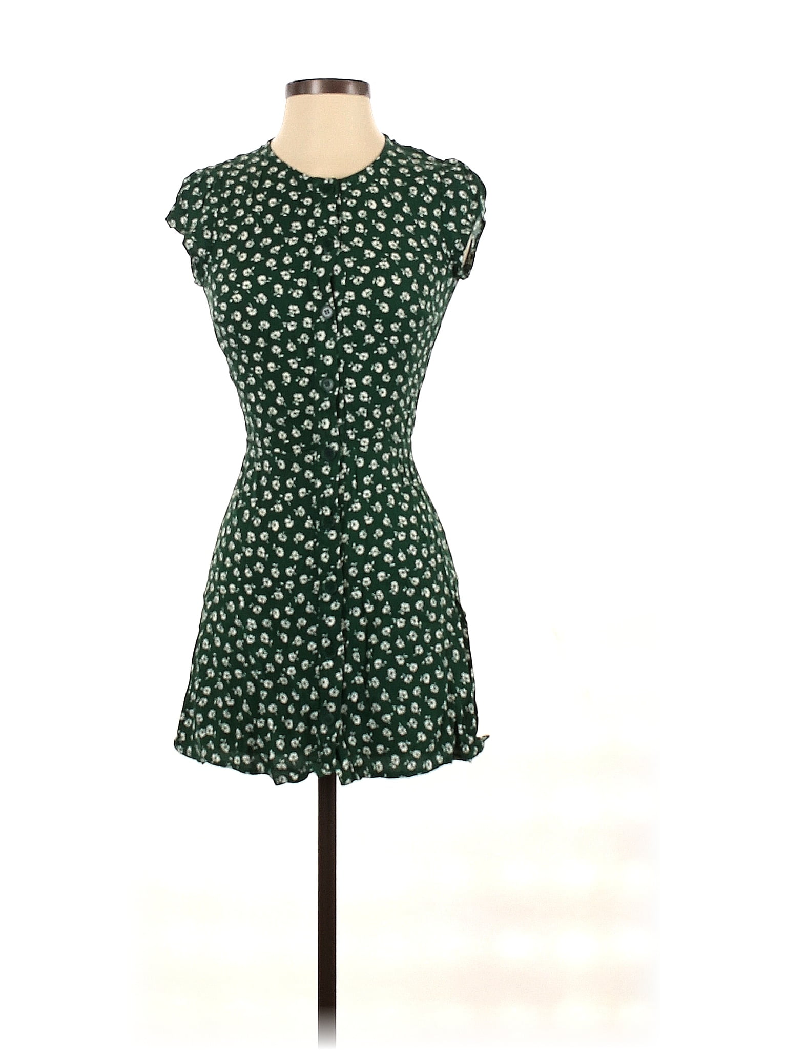 Reformation Teal Casual Dress Size 4 - 58% off | thredUP