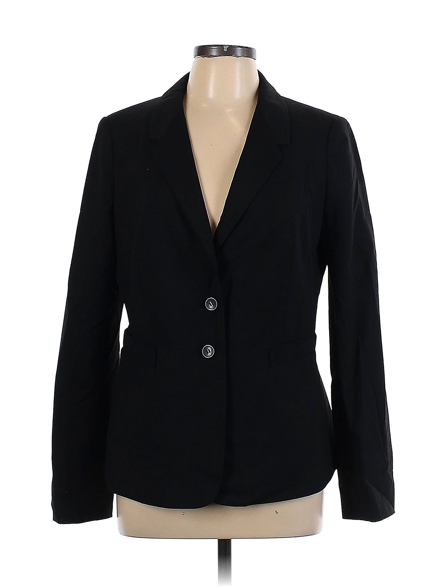 The Limited Solid Black Blazer Size 12 77 Off Thredup