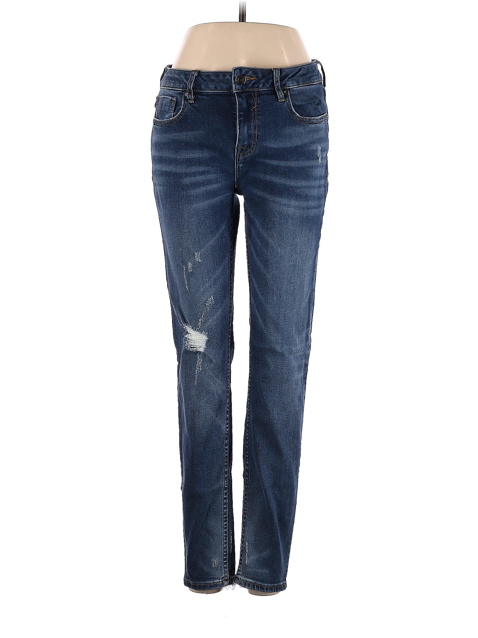 Vigoss Solid Blue Jeans 29 Waist - 77% off | thredUP