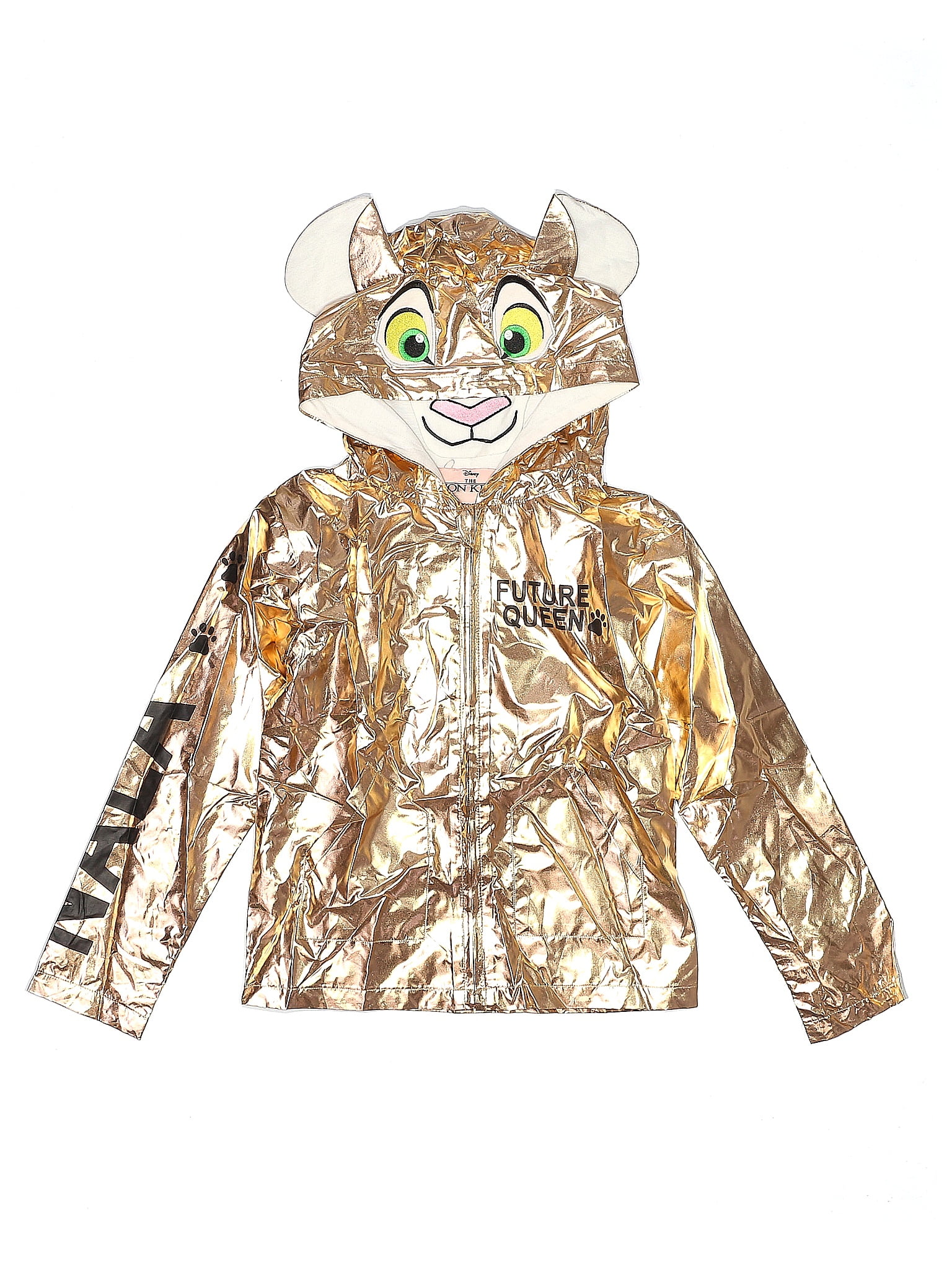 Disney 100% Polyester Metallic Gold Jacket Size 4 - 5 - 39% off | thredUP
