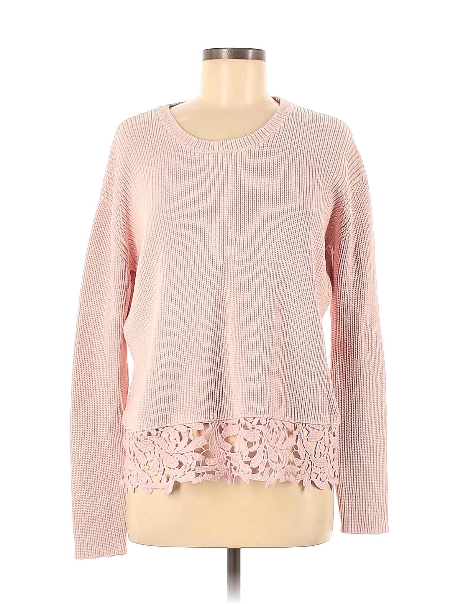 Generation Love Color Block Pink Pullover Sweater Size M - 79% off ...