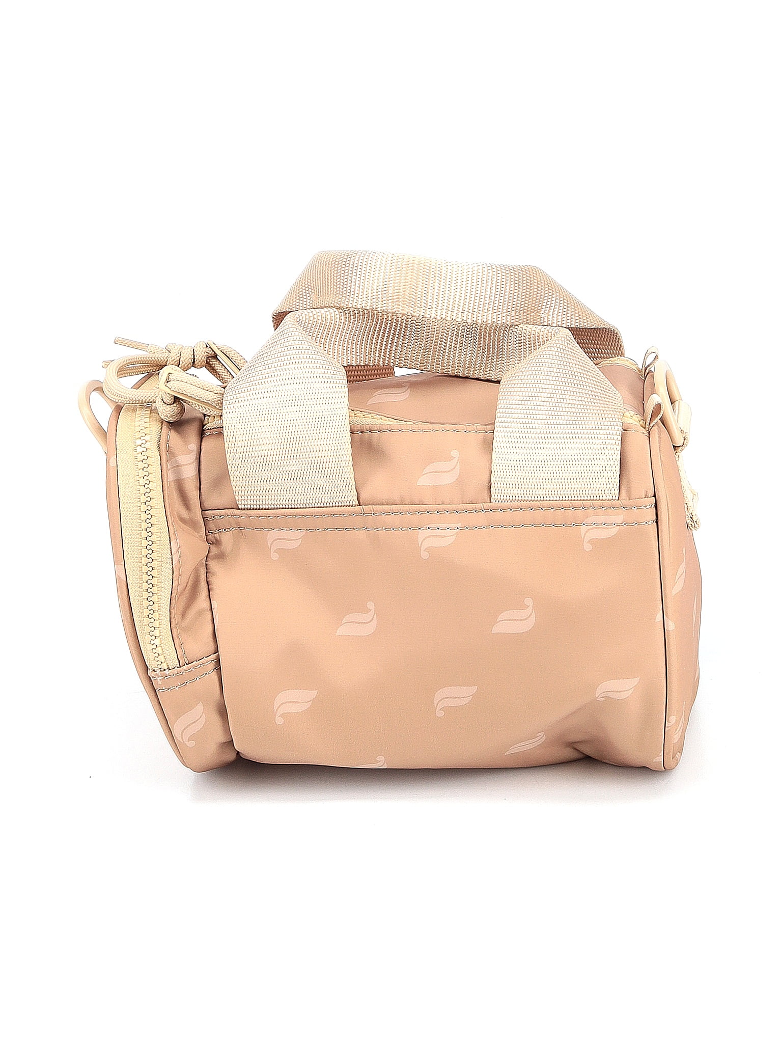 Fabletics 100% Nylon Color Block Tan Satchel One Size - 65% off | thredUP