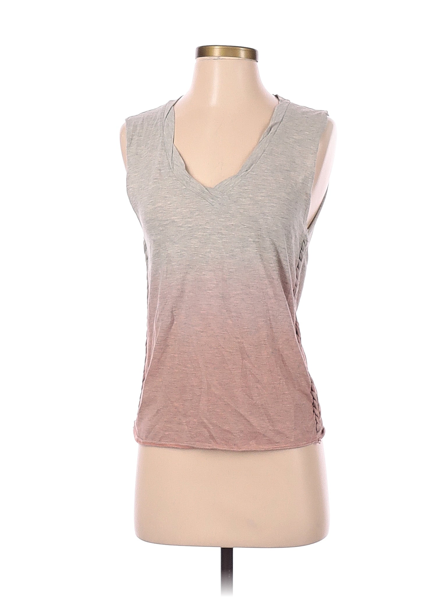 Pam & Gela Gray Tank Top Size P - 89% off | ThredUp
