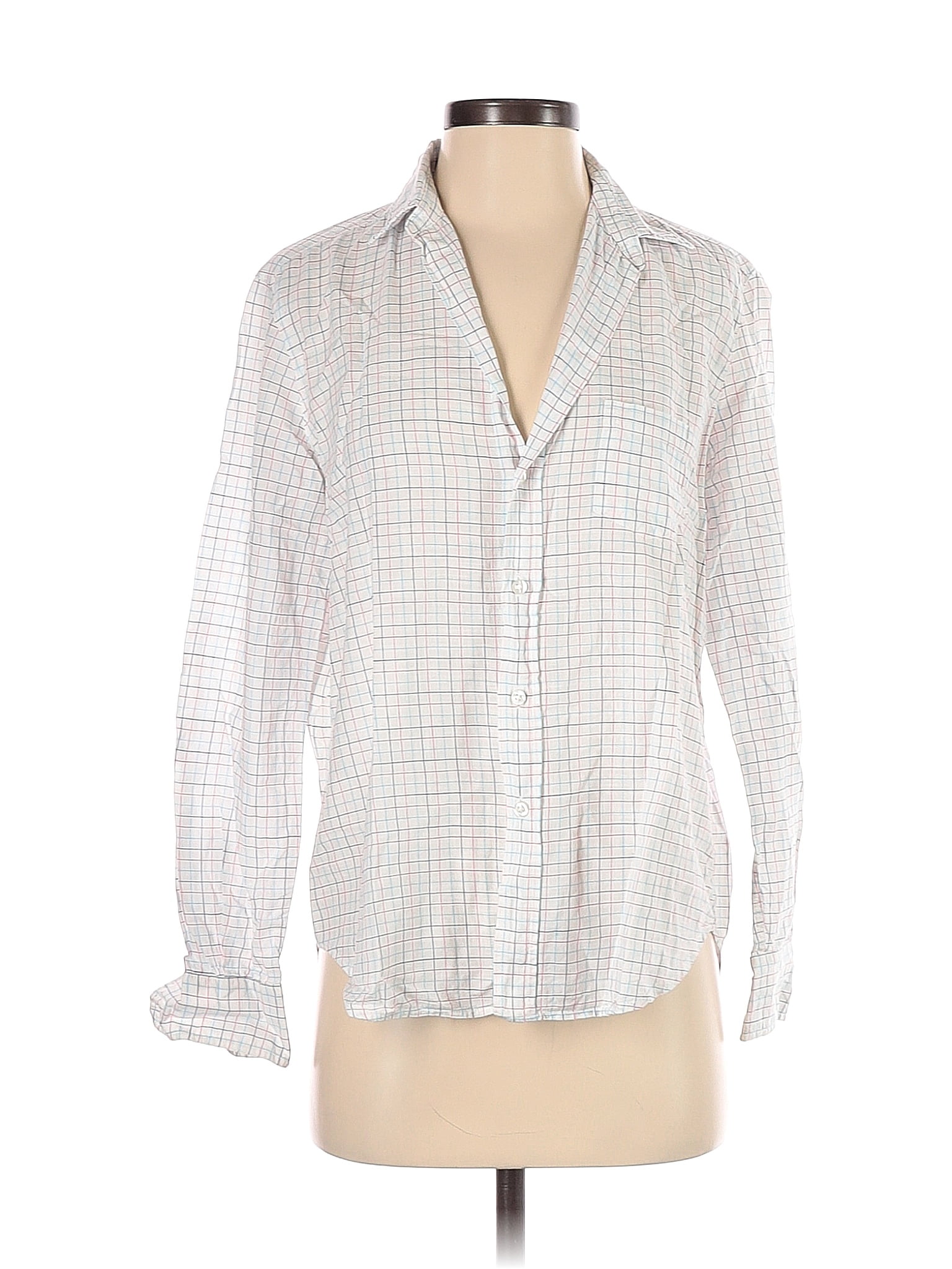 Frank & Eileen 100% Cotton White Long Sleeve Button-Down Shirt Size XS - 79% off | ThredUp