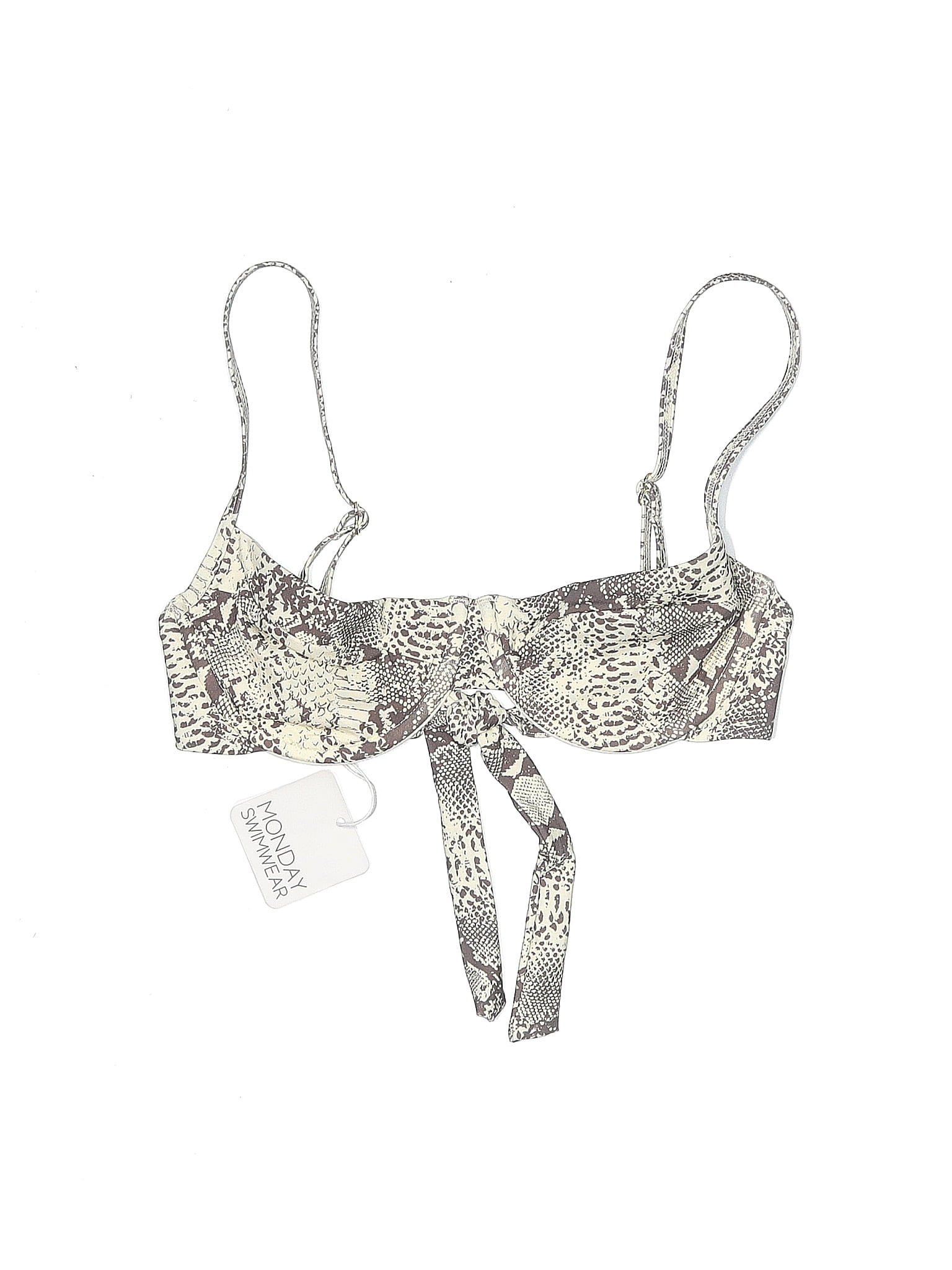 Monday Swimwear Ivory Swimsuit Top Size P 71 Off Thredup