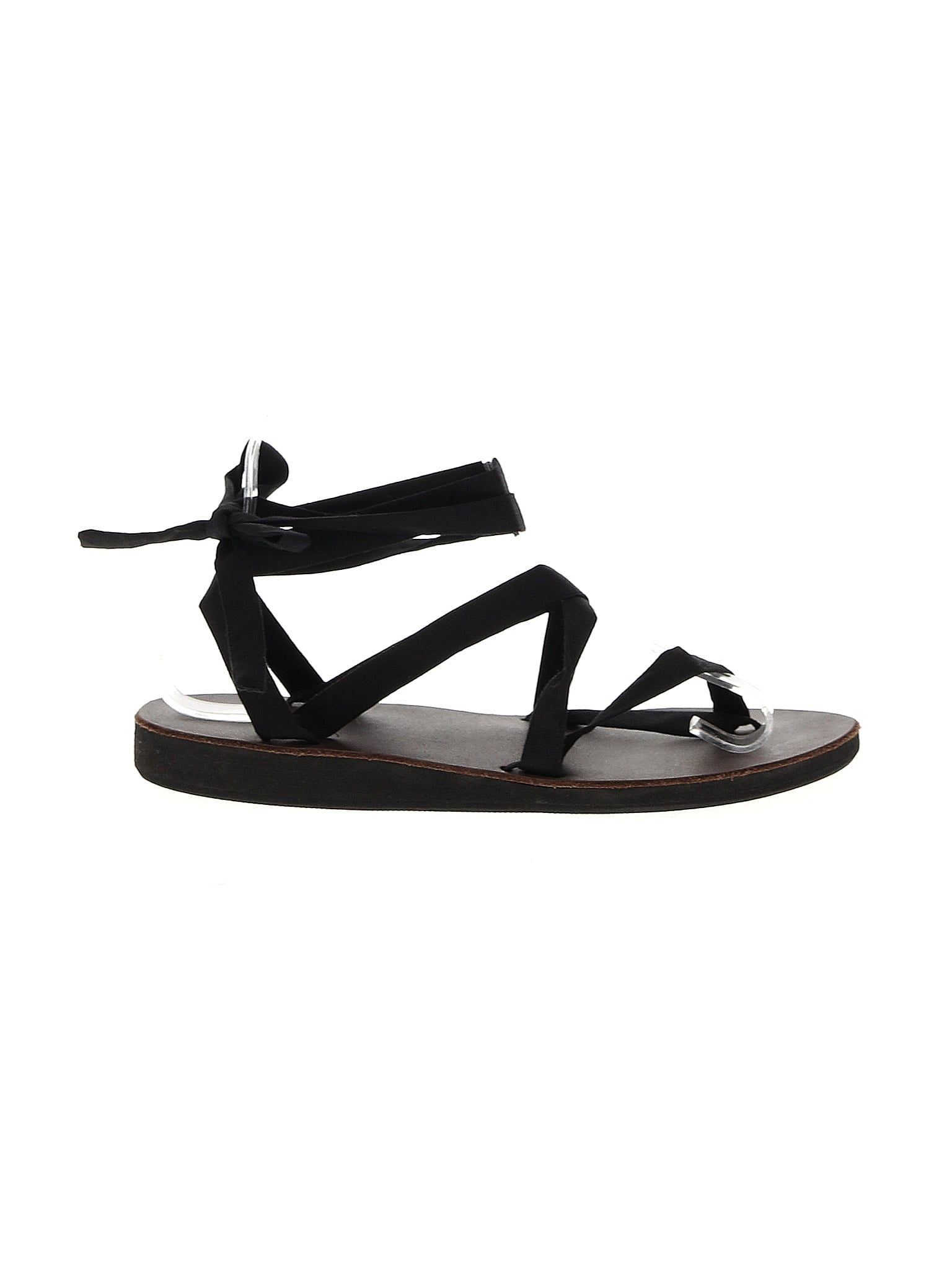 Sseko Black Sandals Size 7 - 68% off | ThredUp