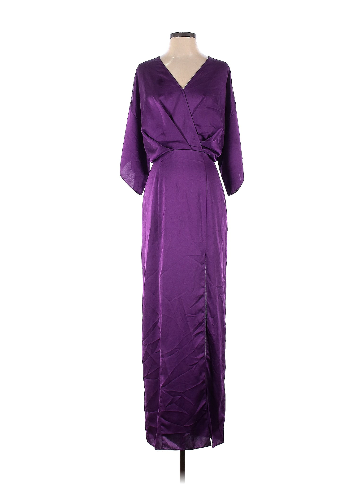 Jay Godfrey 100% Polyester Purple Mandalay Gown Size 2 - 78% off | ThredUp