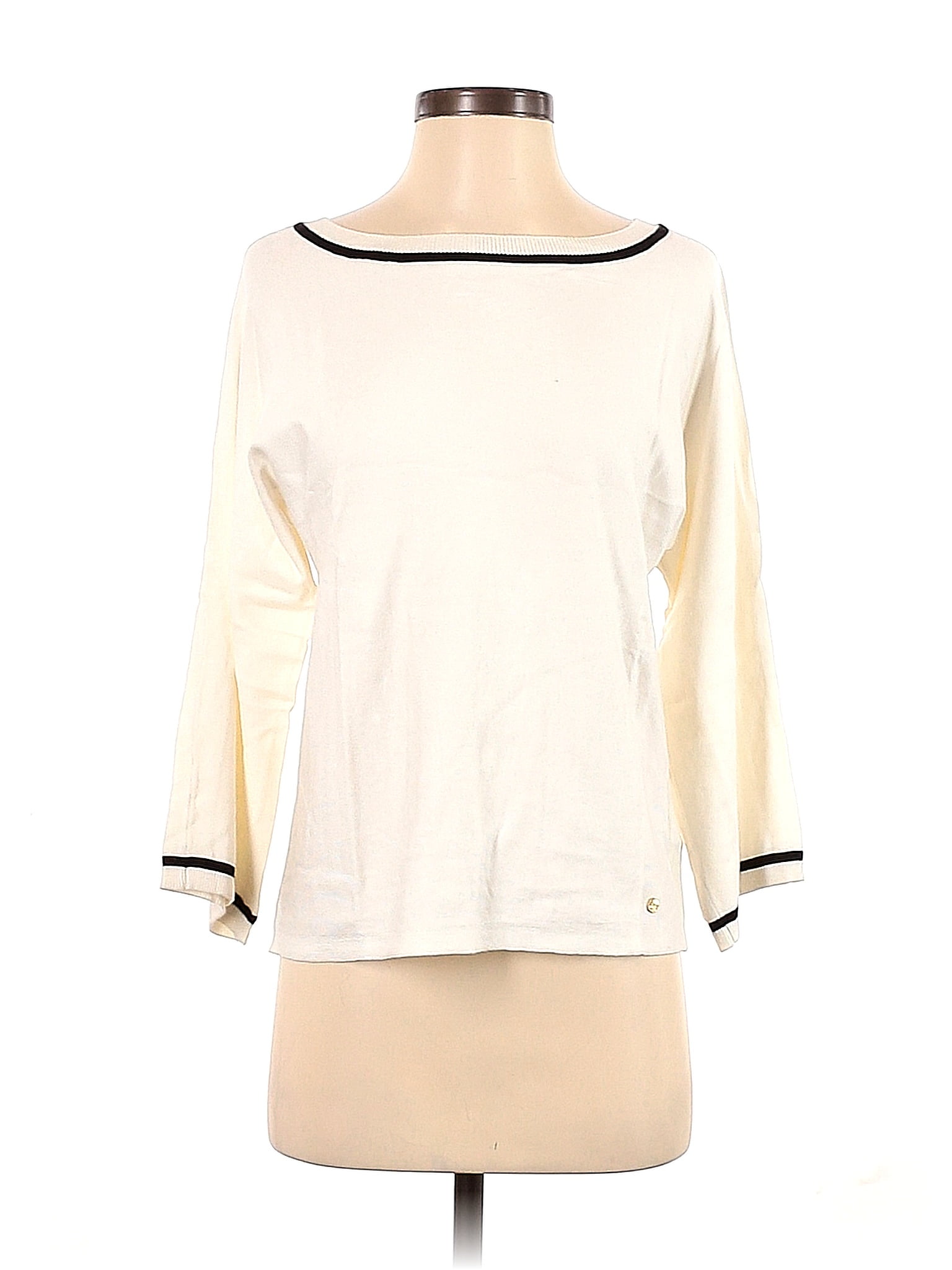 Jones New York Signature Ivory Pullover Sweater Size S - 74% off | thredUP