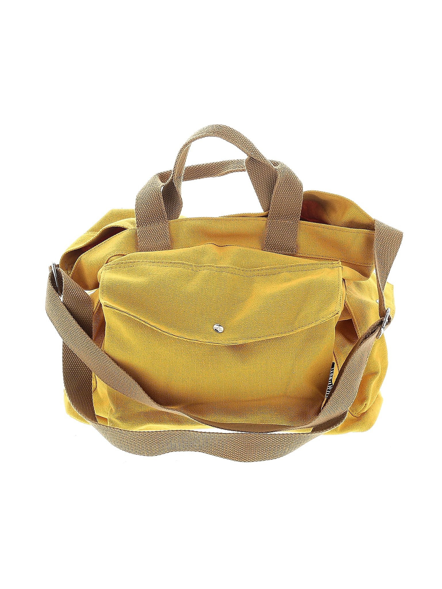 Assorted Brands Solid Yellow Satchel One Size - 54% off | thredUP