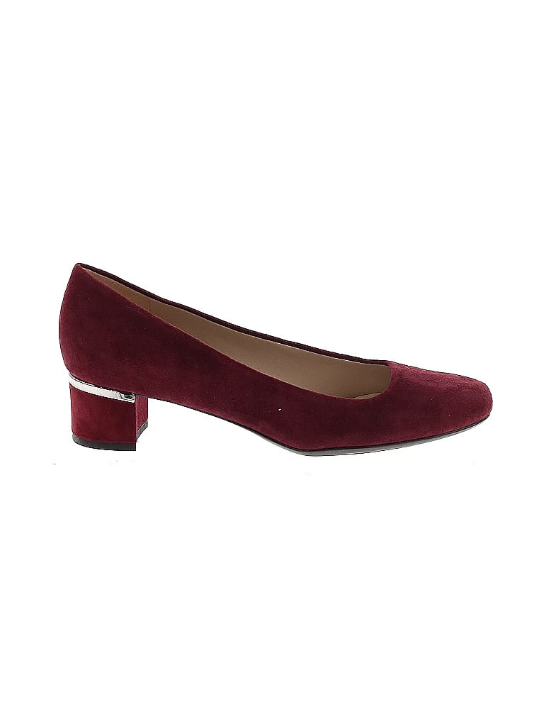 Naturalizer Burgundy Heels Size 9 - 64% off | thredUP
