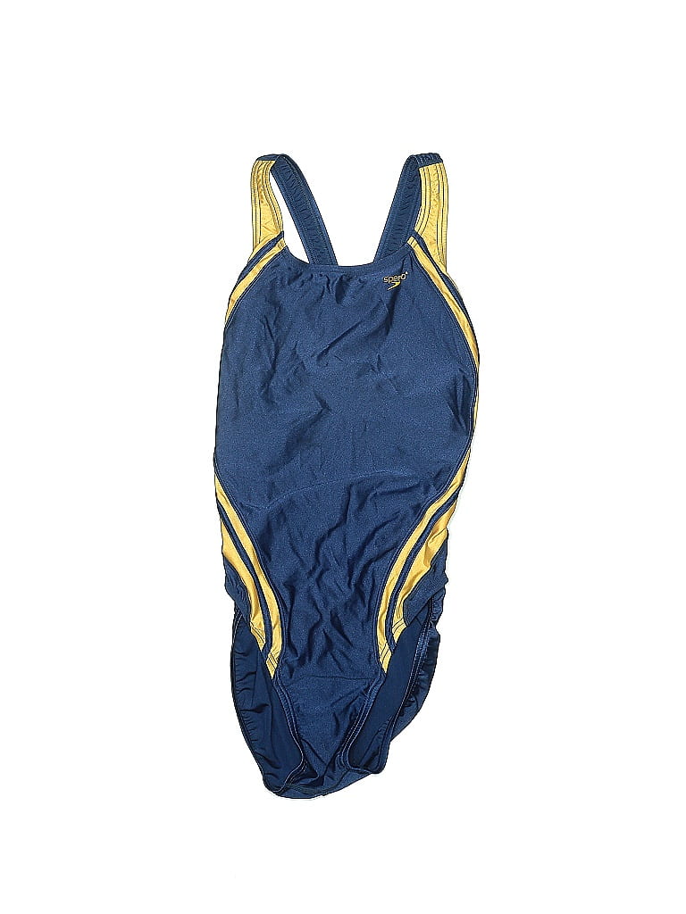 Speedo Blue One Piece Swimsuit Size 12 - 39% off | thredUP