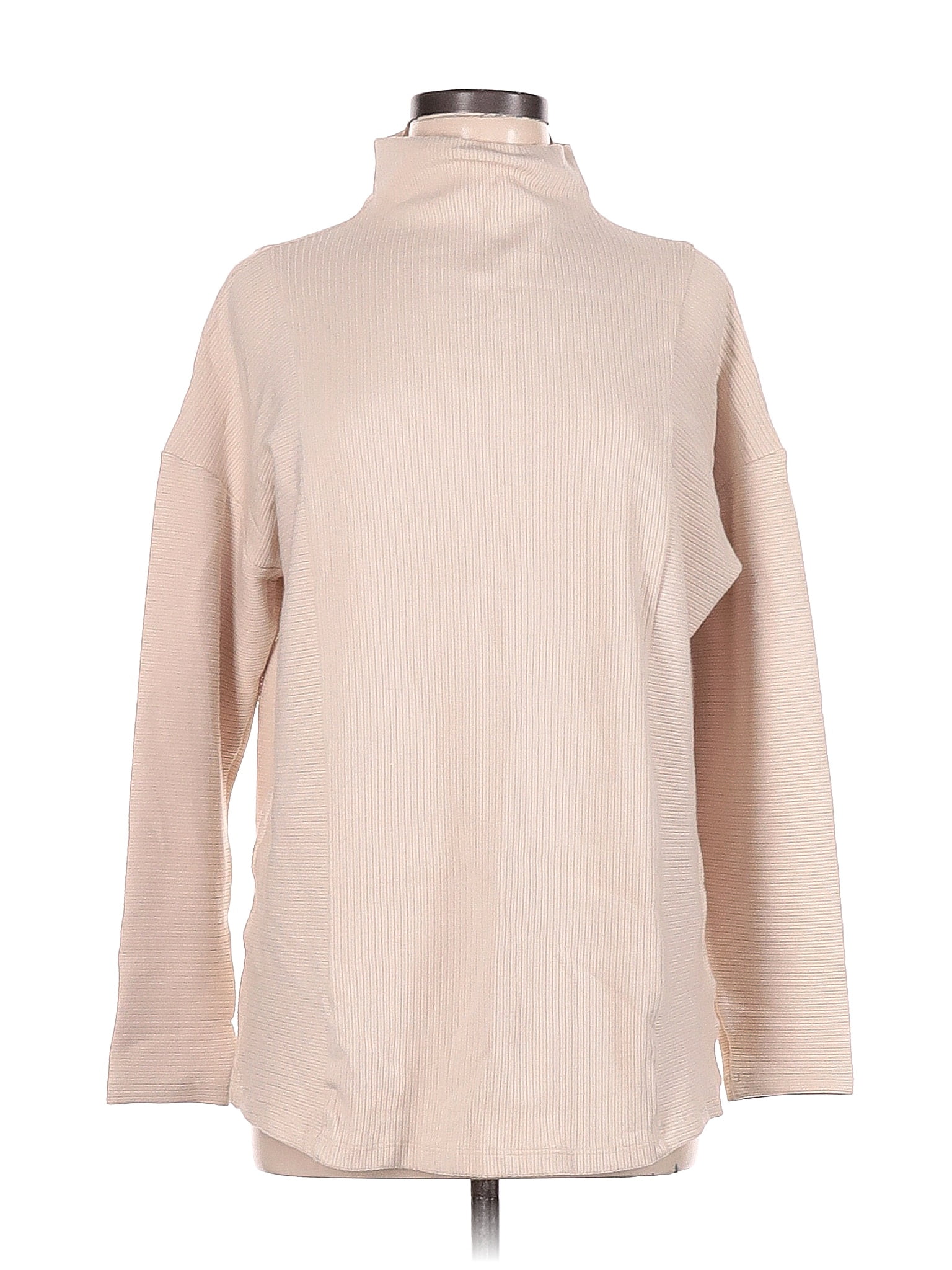 Lett Tan Turtleneck Sweater Size M - 75% off | thredUP