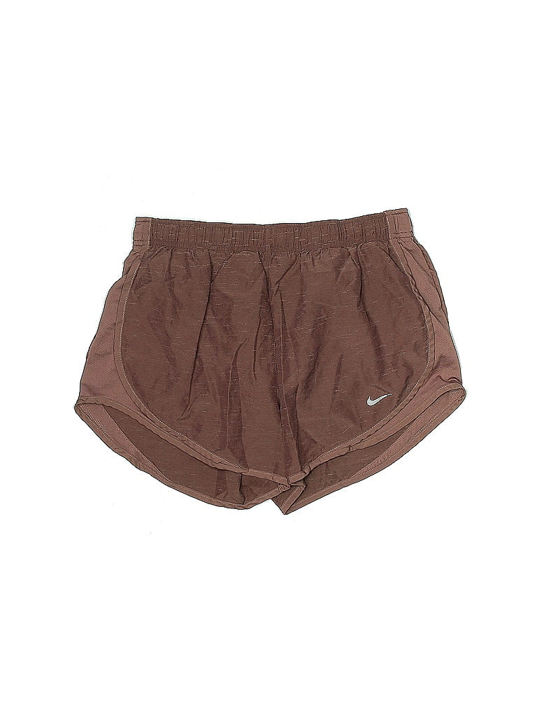 Nike 100% Polyester Brown Athletic Shorts Size M - 54% off | thredUP