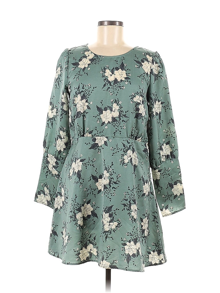 Fred David Teal Green Casual Dress Size 8 - 52% off | ThredUp