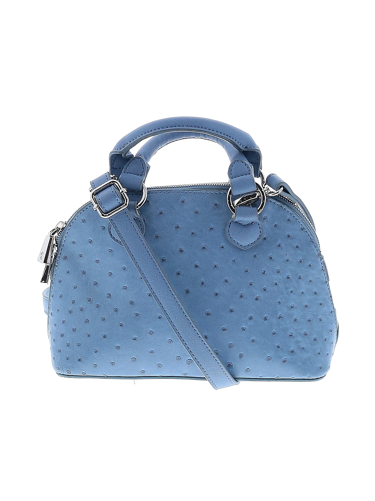 Snob Essentials Blue Satchel One Size - 60% off | thredUP