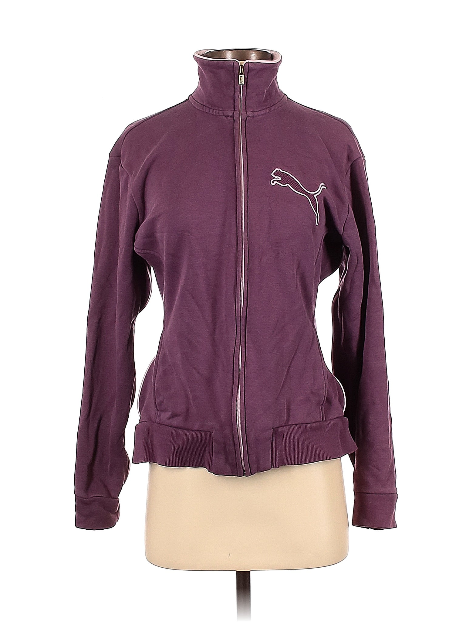 Puma Purple Track Jacket Size M - 72% off | thredUP