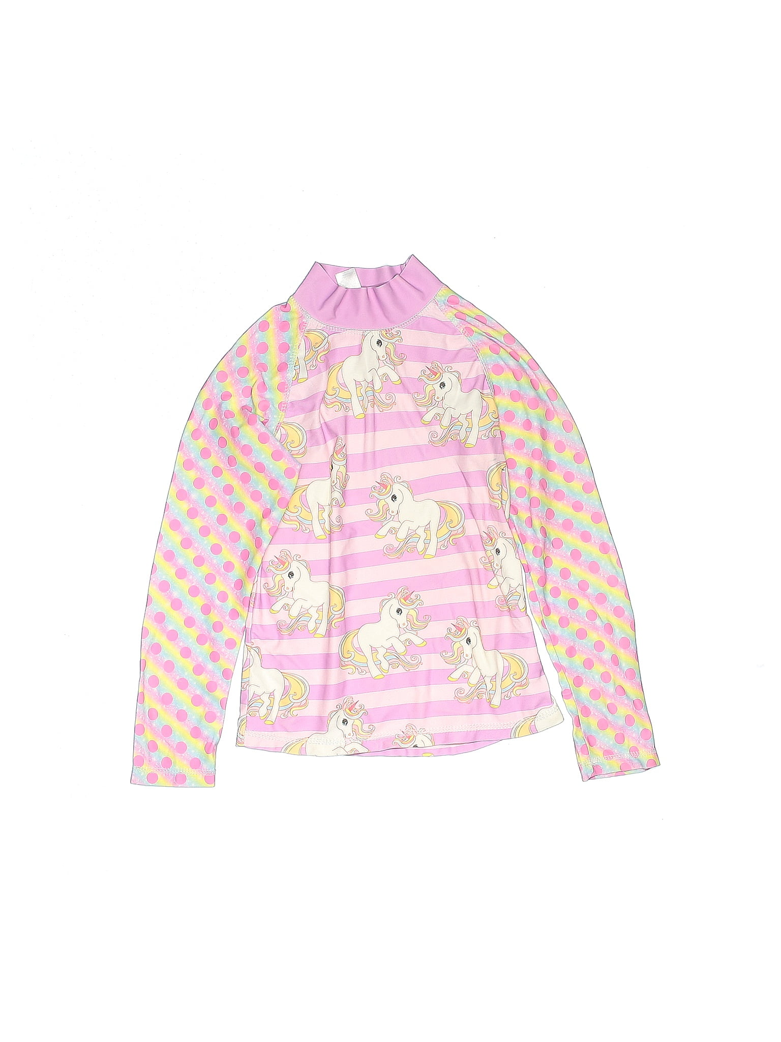 Sunshine Swing Pink Rash Guard Size 7 - 48% off | thredUP