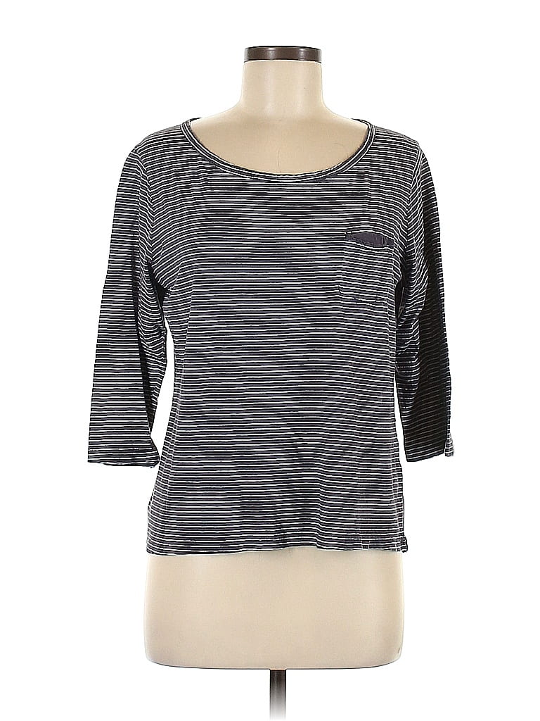 Fresh Produce 100% Cotton Blue Long Sleeve Top Size M - 64% off | ThredUp