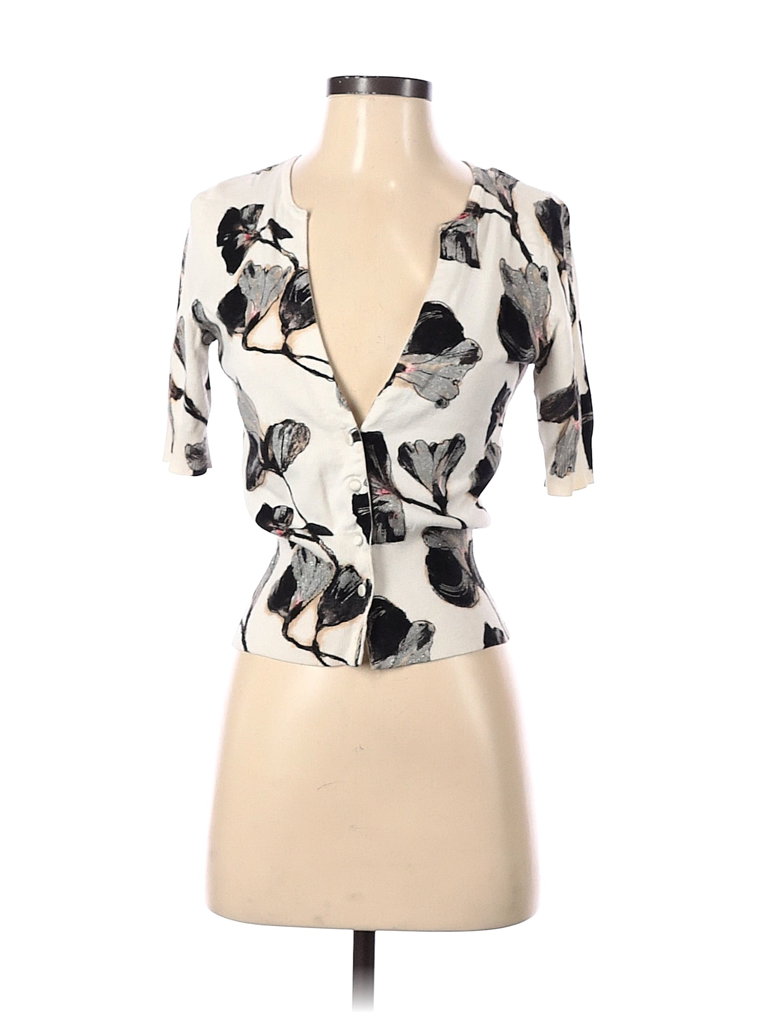White House Black Market Ivory Cardigan Size XS - 70% off | thredUP