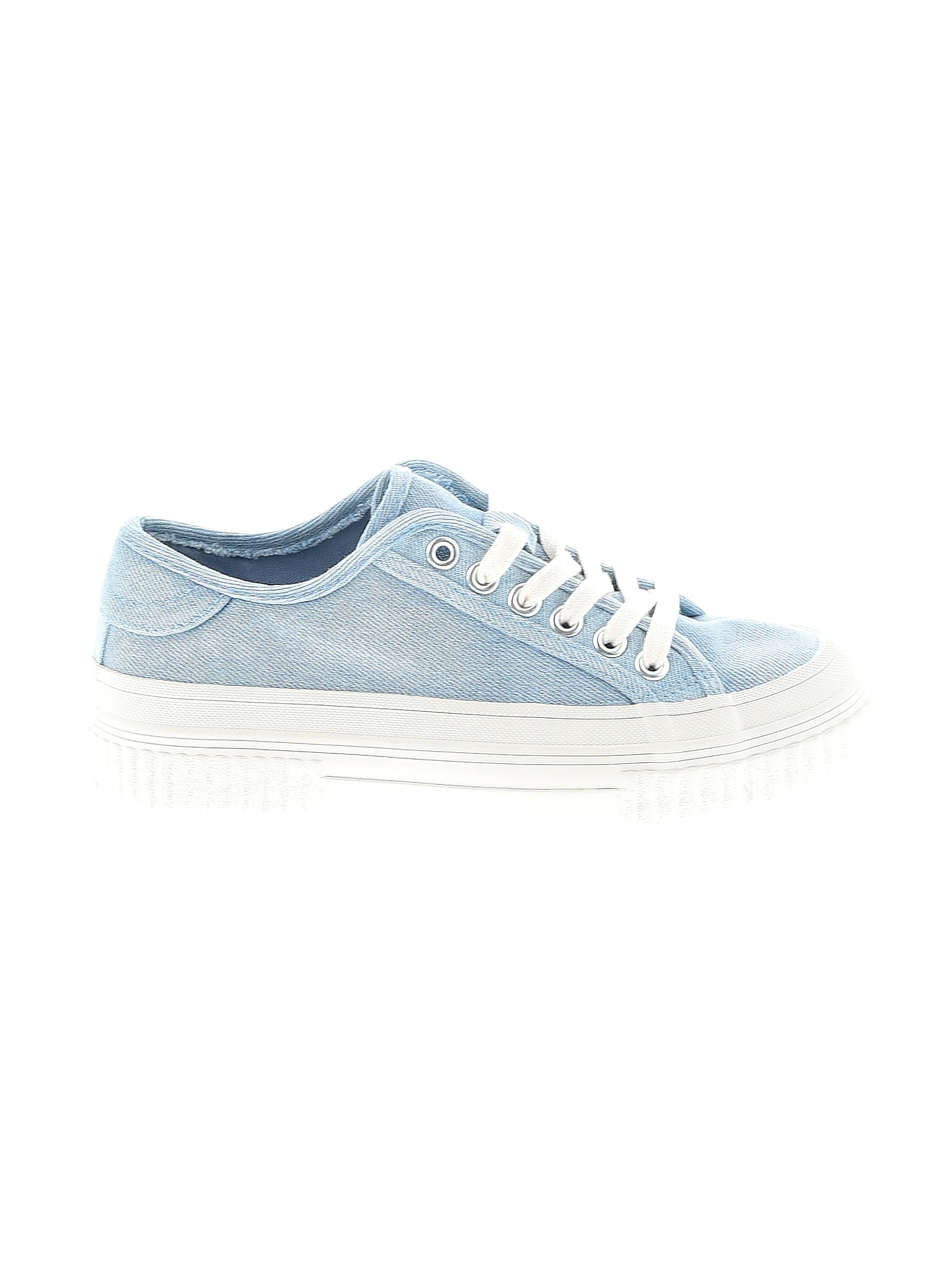 Zara Color Block Solid Blue Sneakers Size 38 (EU) - 45% off | thredUP