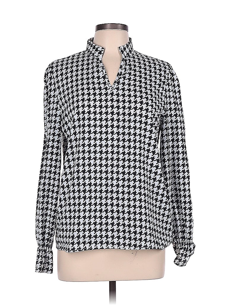 Shein Black Long Sleeve Blouse Size L 56 Off Thredup