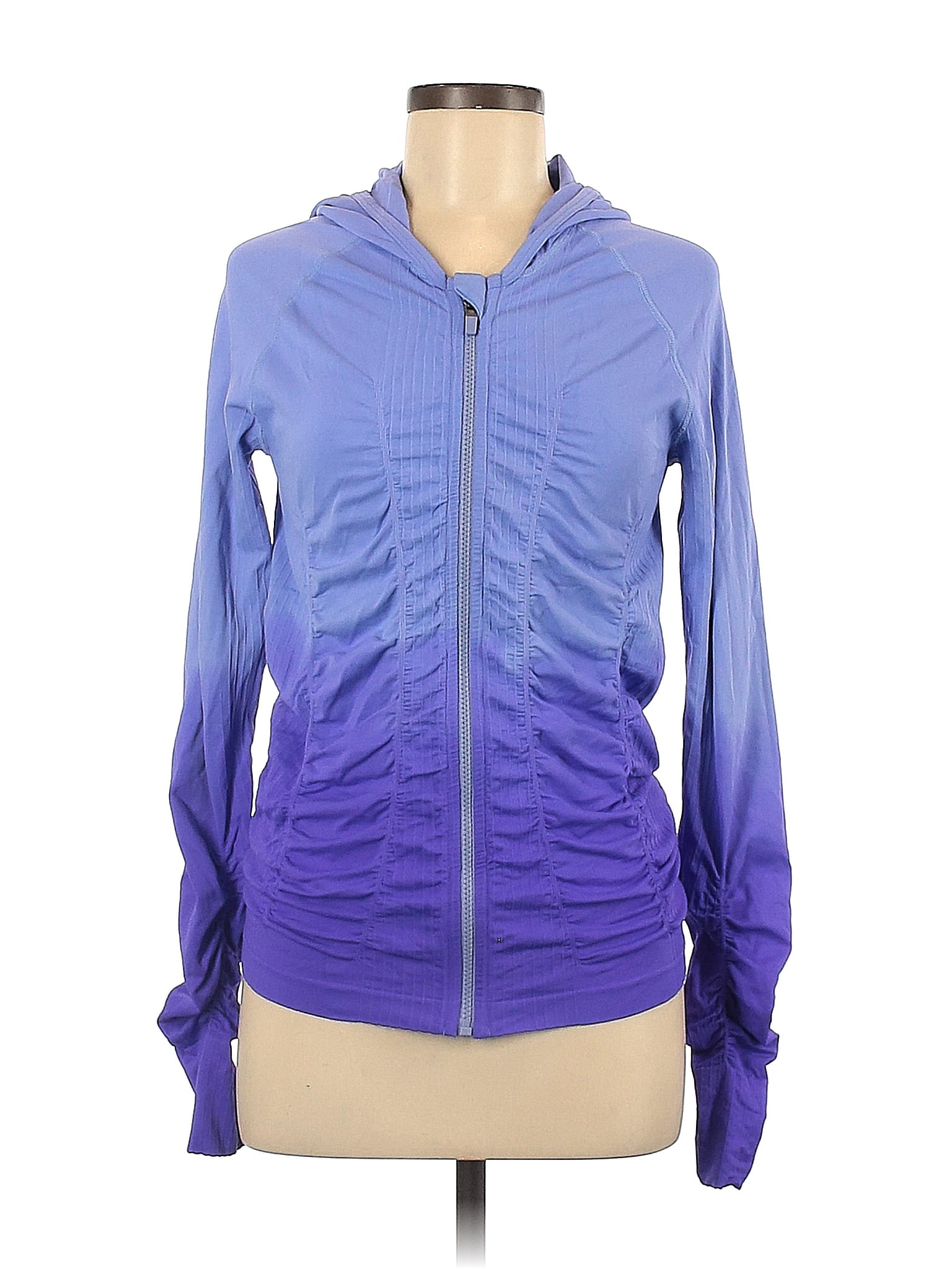 Athleta Purple Track Jacket Size M - 56% off | thredUP