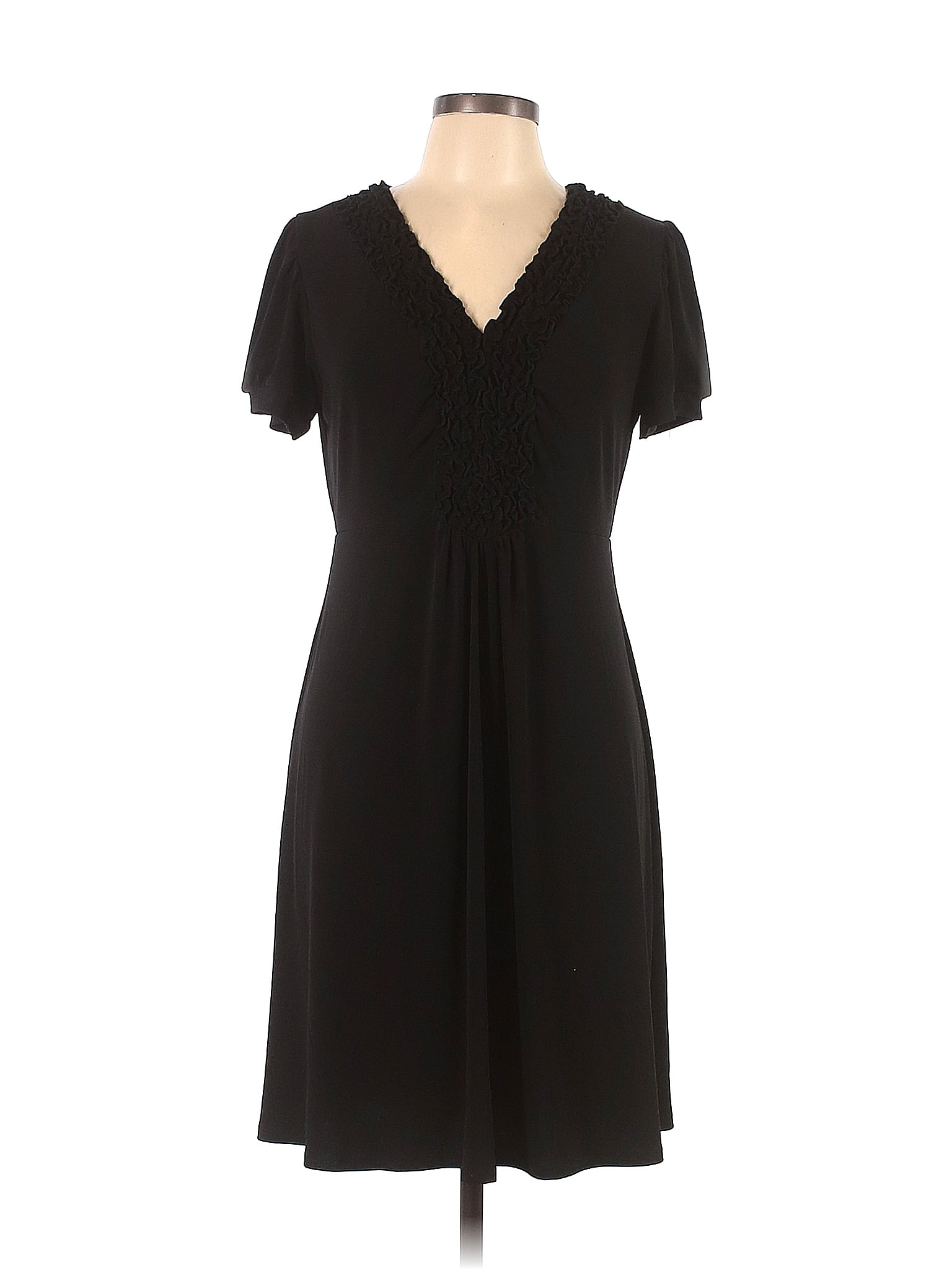 DressBarn Black Casual Dress Size 12 - 48% off | thredUP