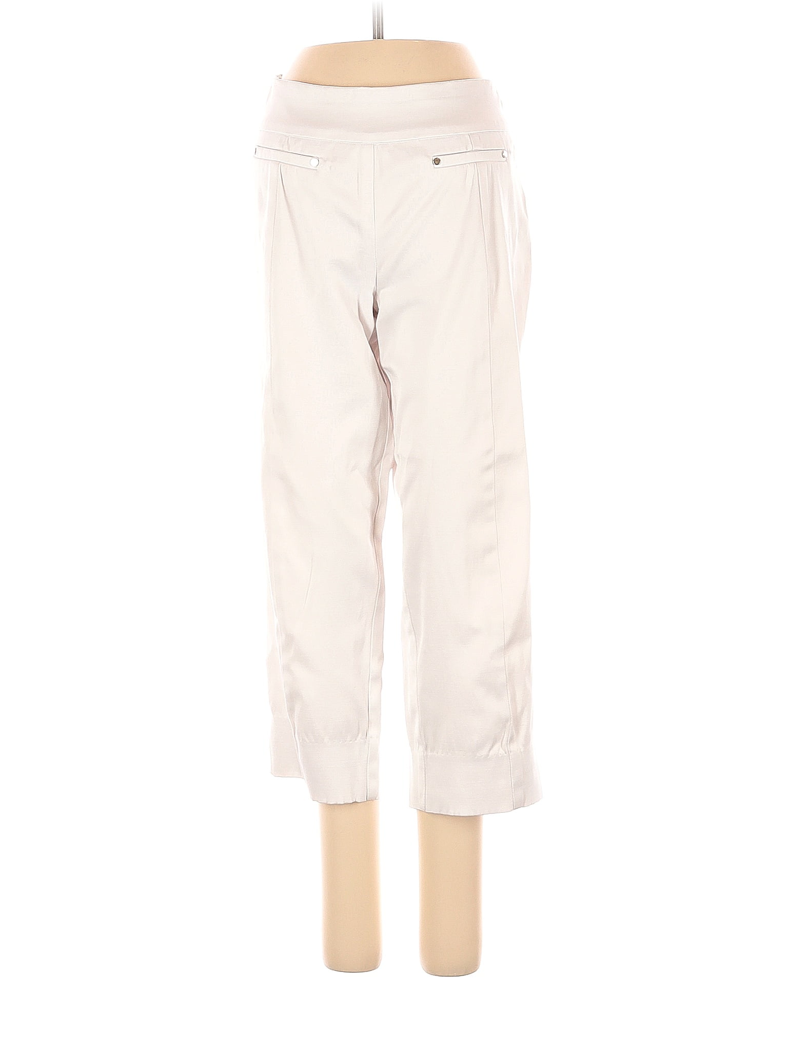 Zac & Rachel Ivory White Dress Pants Size 6 - 68% off | ThredUp