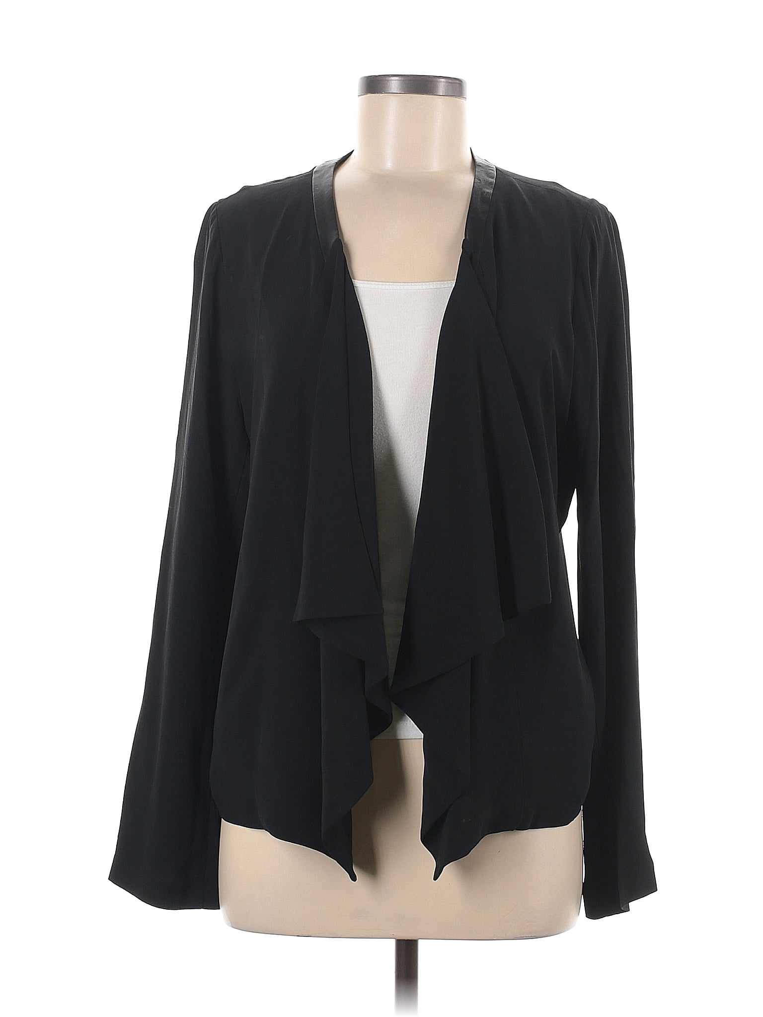 Eileen Fisher 100% Silk Black Silk Blazer Size M - 73% off | thredUP